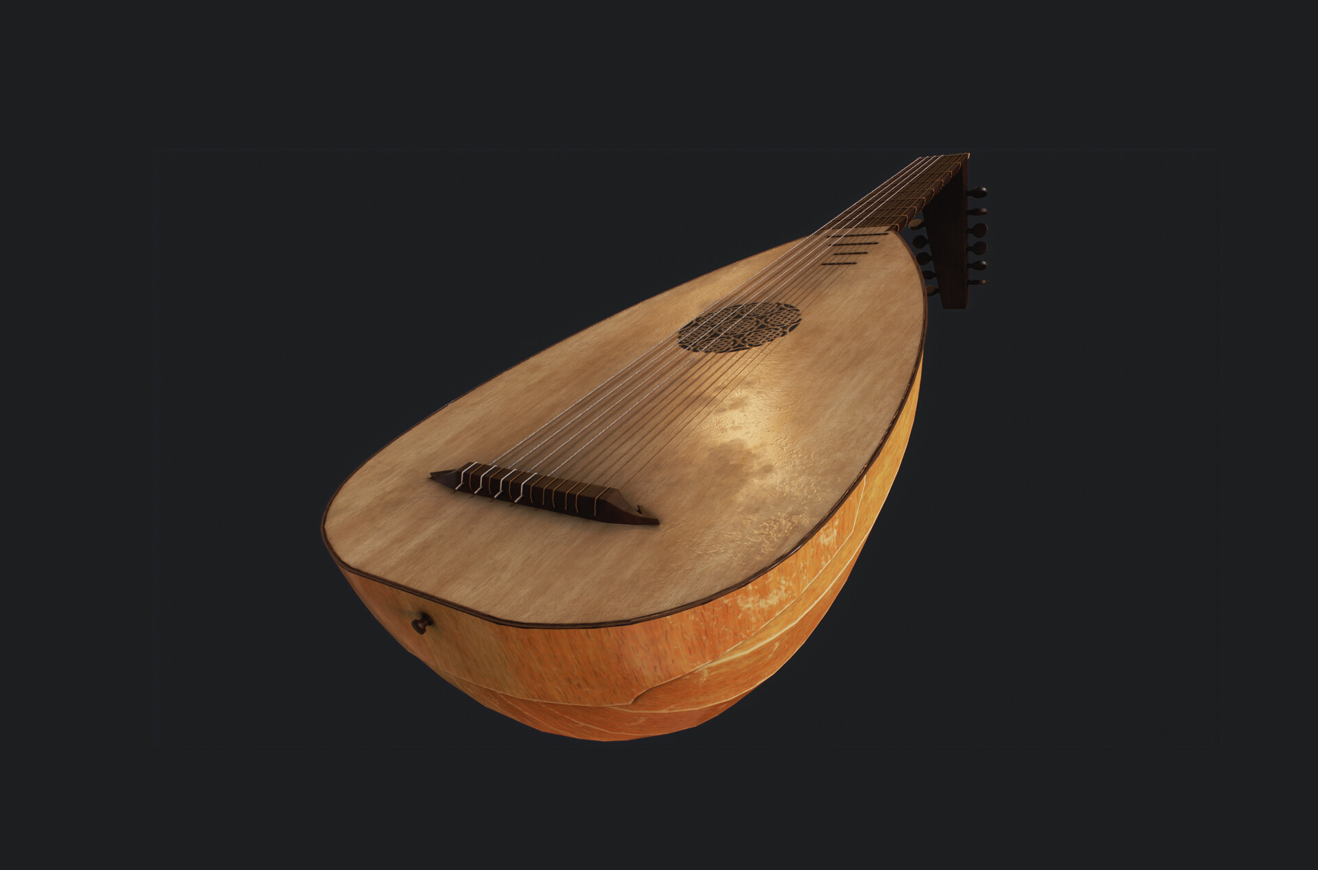 ArtStation - Medieval Lute