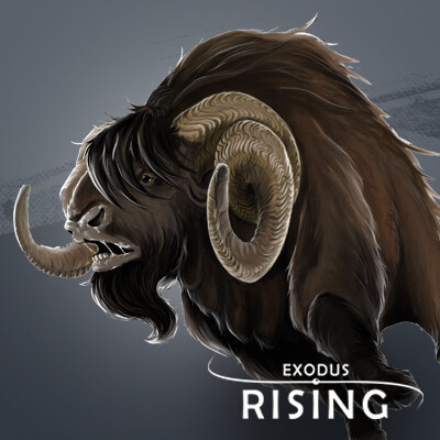 ArtStation - Aurochs Concept Art
