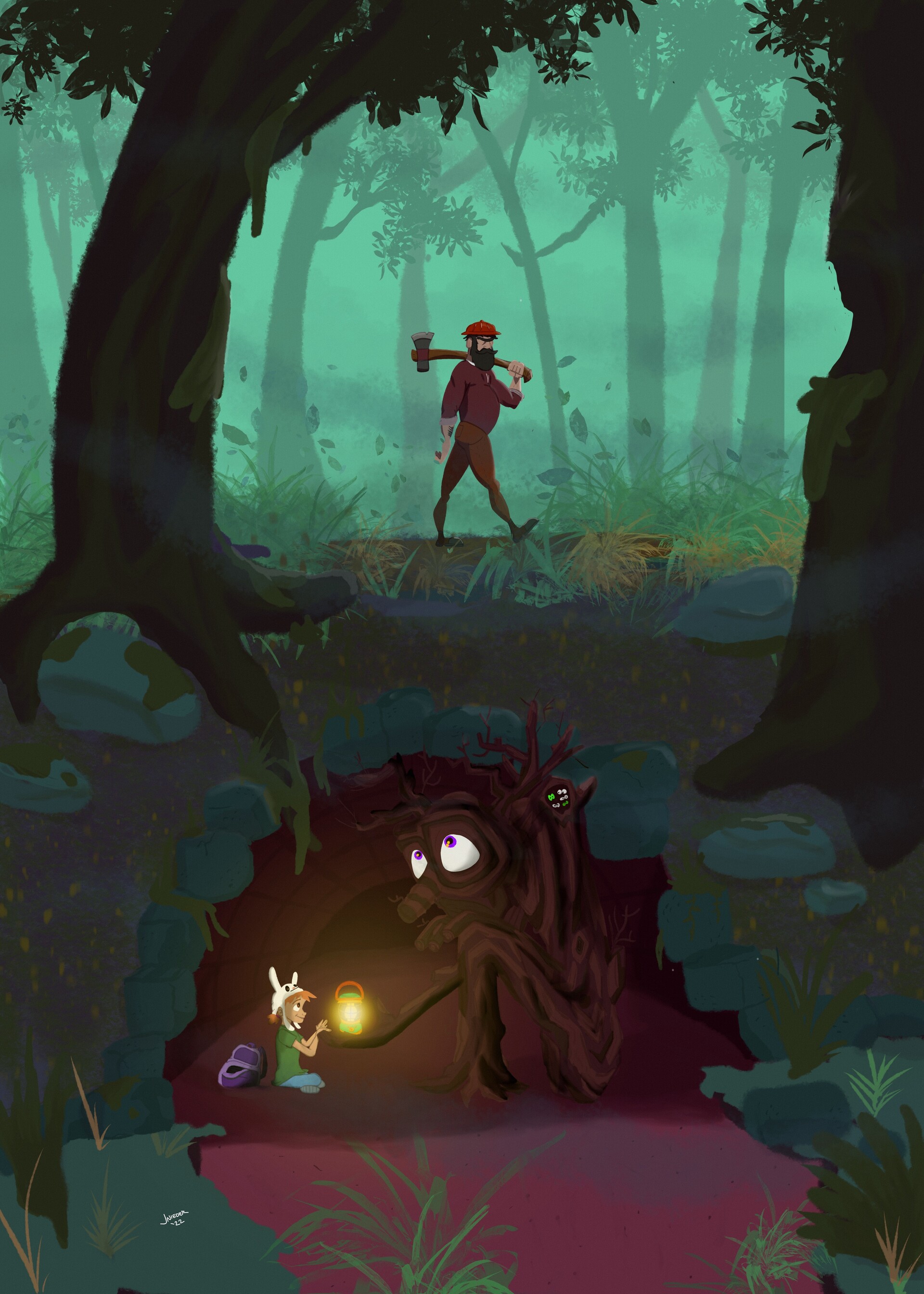 ArtStation - Hide and Seek