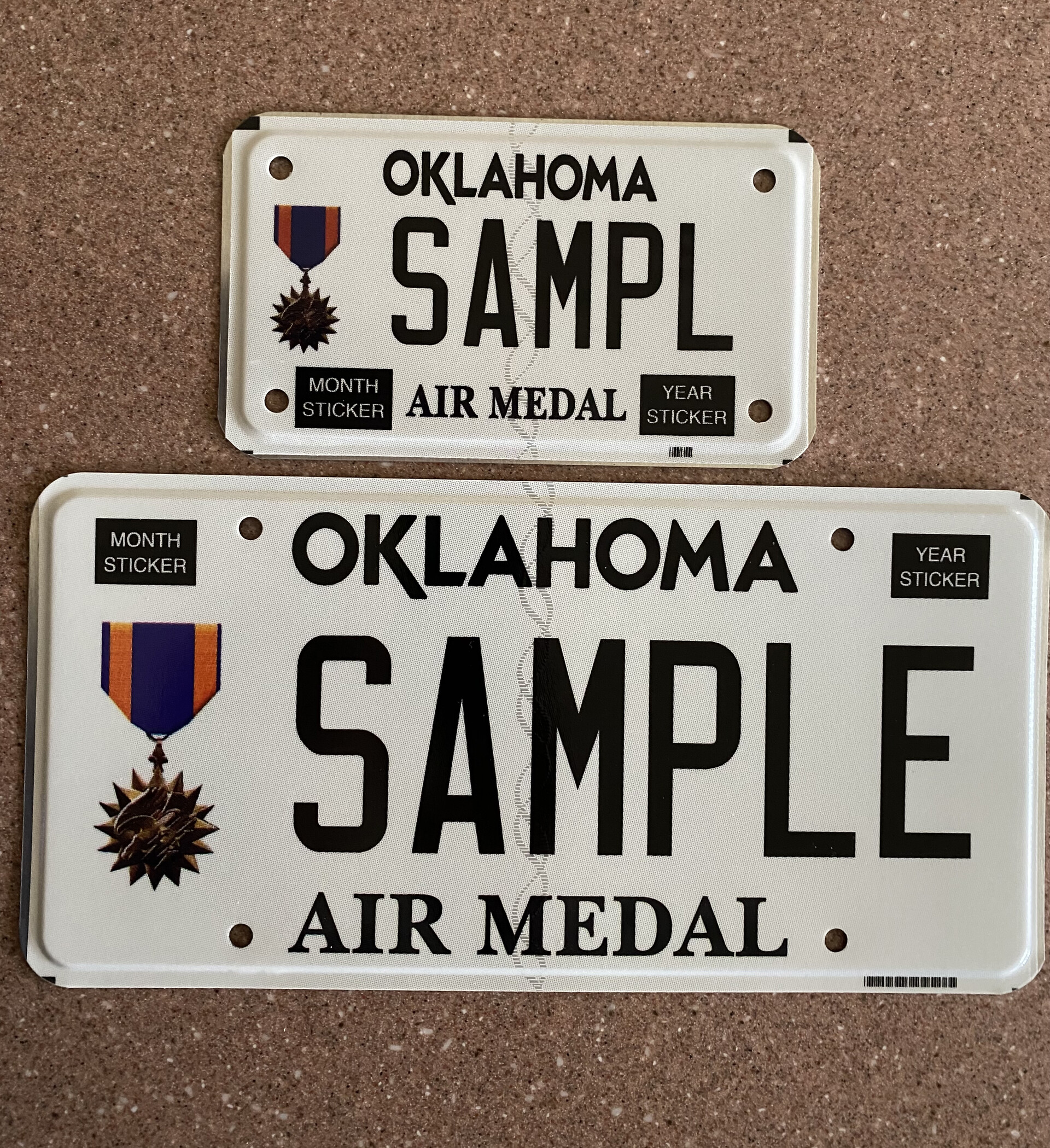 ArtStation - Oklahoma License Plate