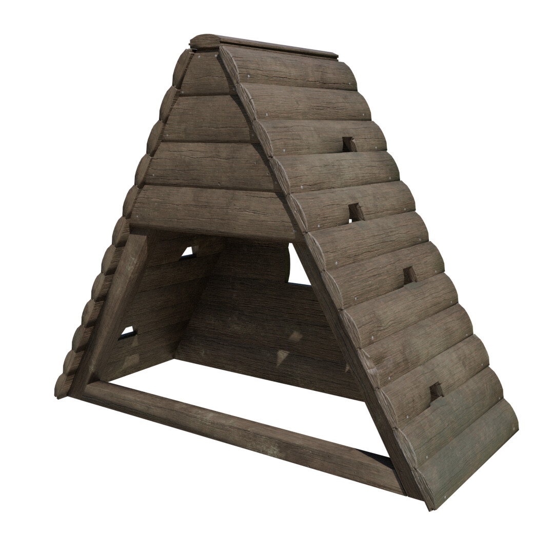 ArtStation - Wooden Climber