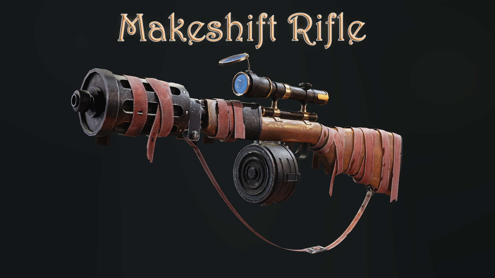ArtStation - Makeshift Rifle