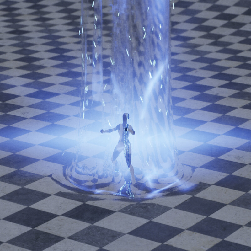 ArtStation - Magic spell with AoE 💫