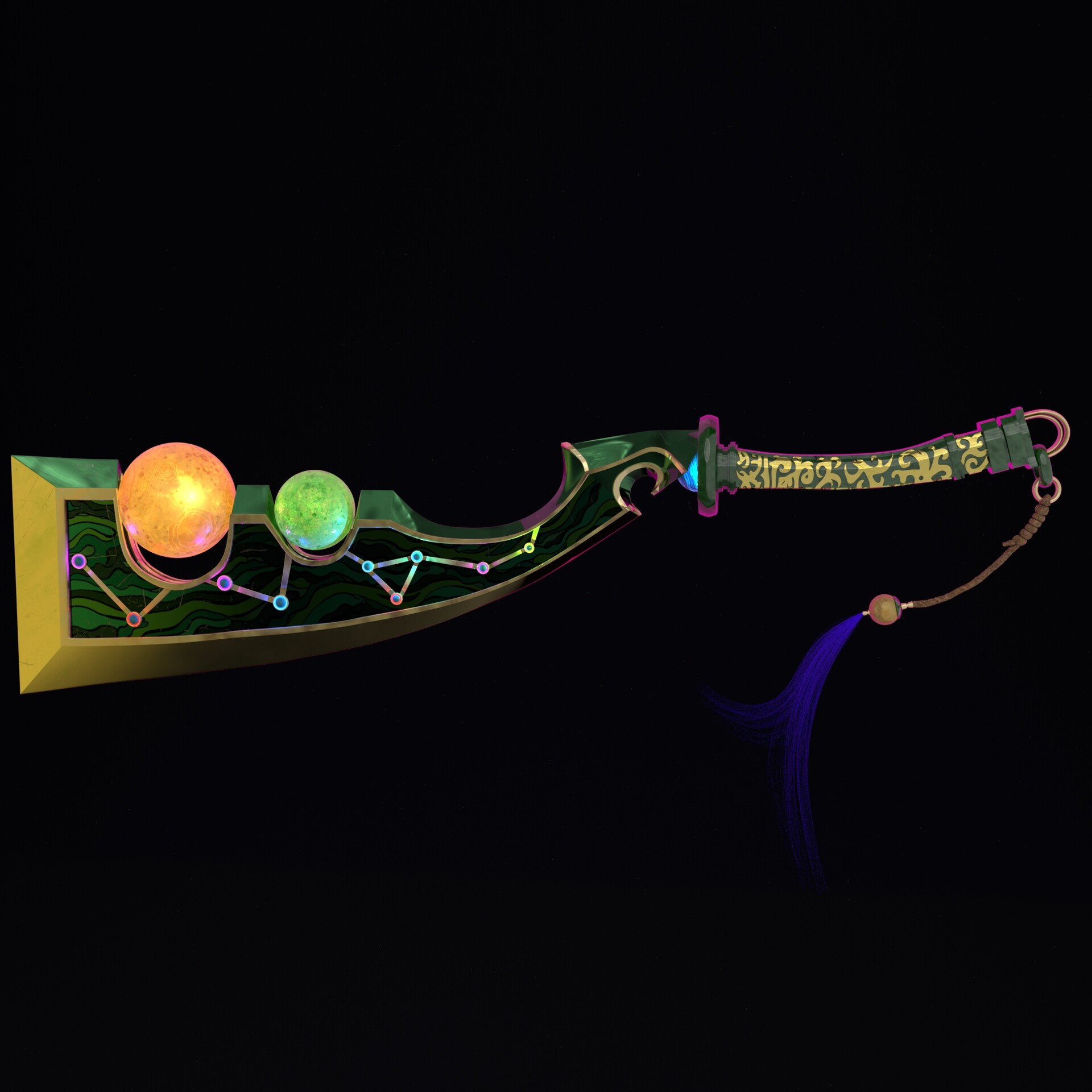 ArtStation - Elements Sword