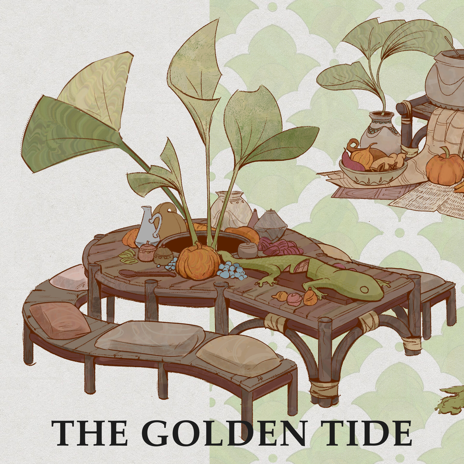 ArtStation - The Golden Tide - Environment and Props