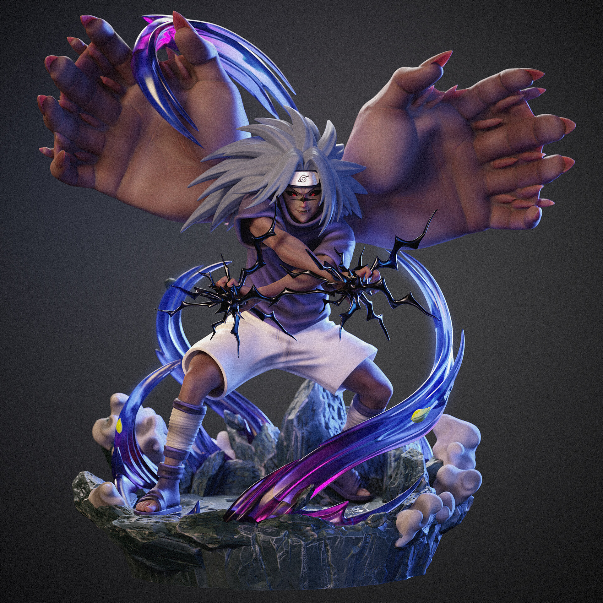 ArtStation - Sasuke Uchiha - Fanart Naruto