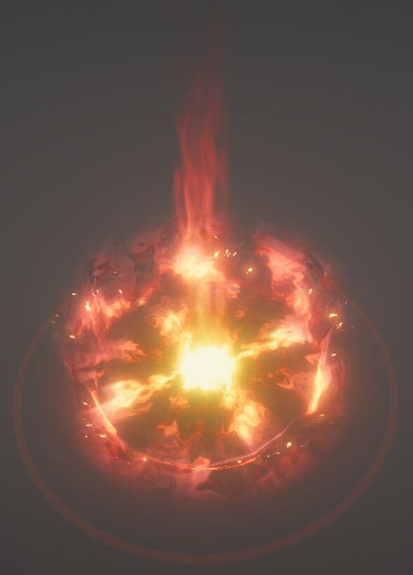 ArtStation - UNITY VFX FIRE IMPACT