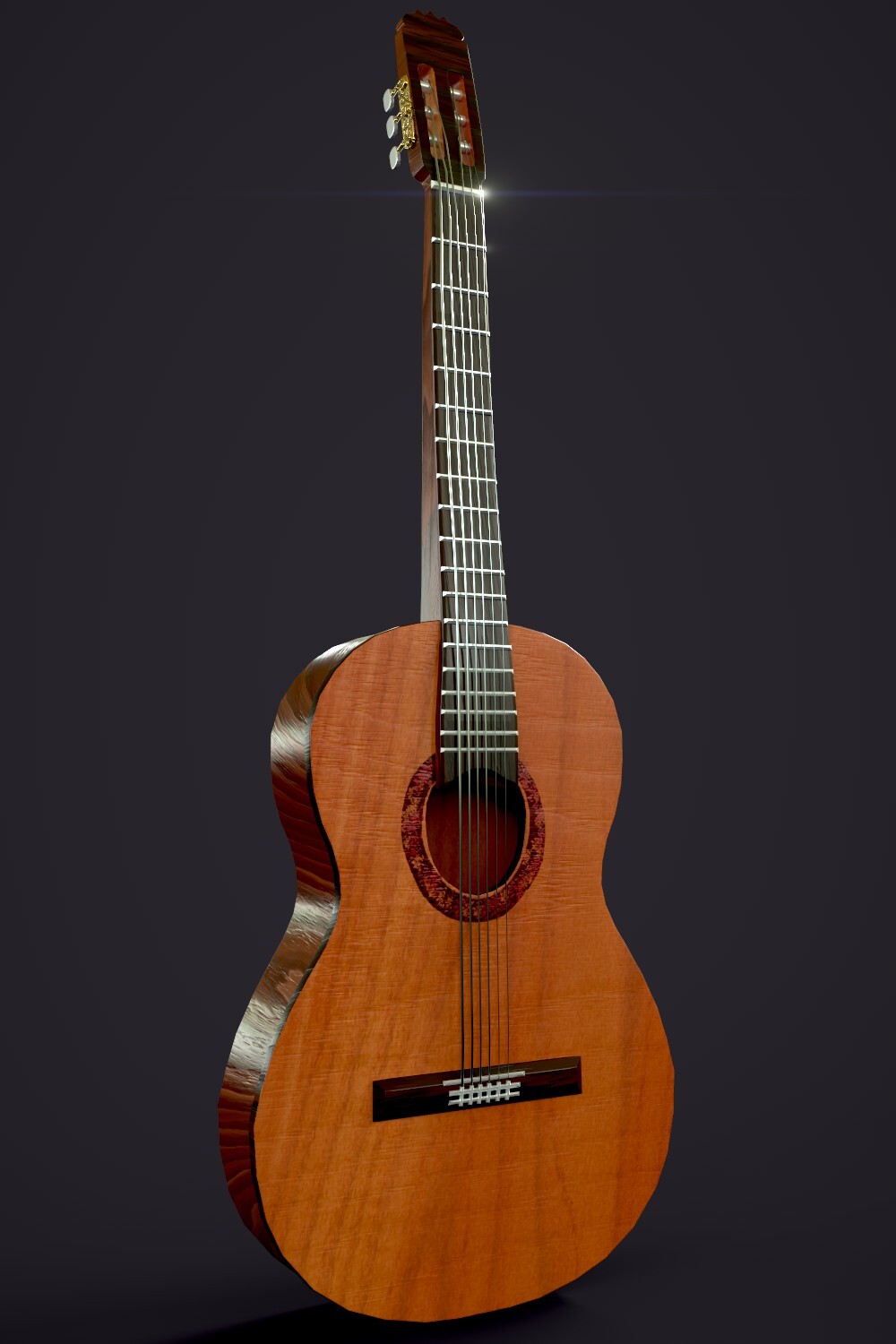 ArtStation - Guitar 3D Model