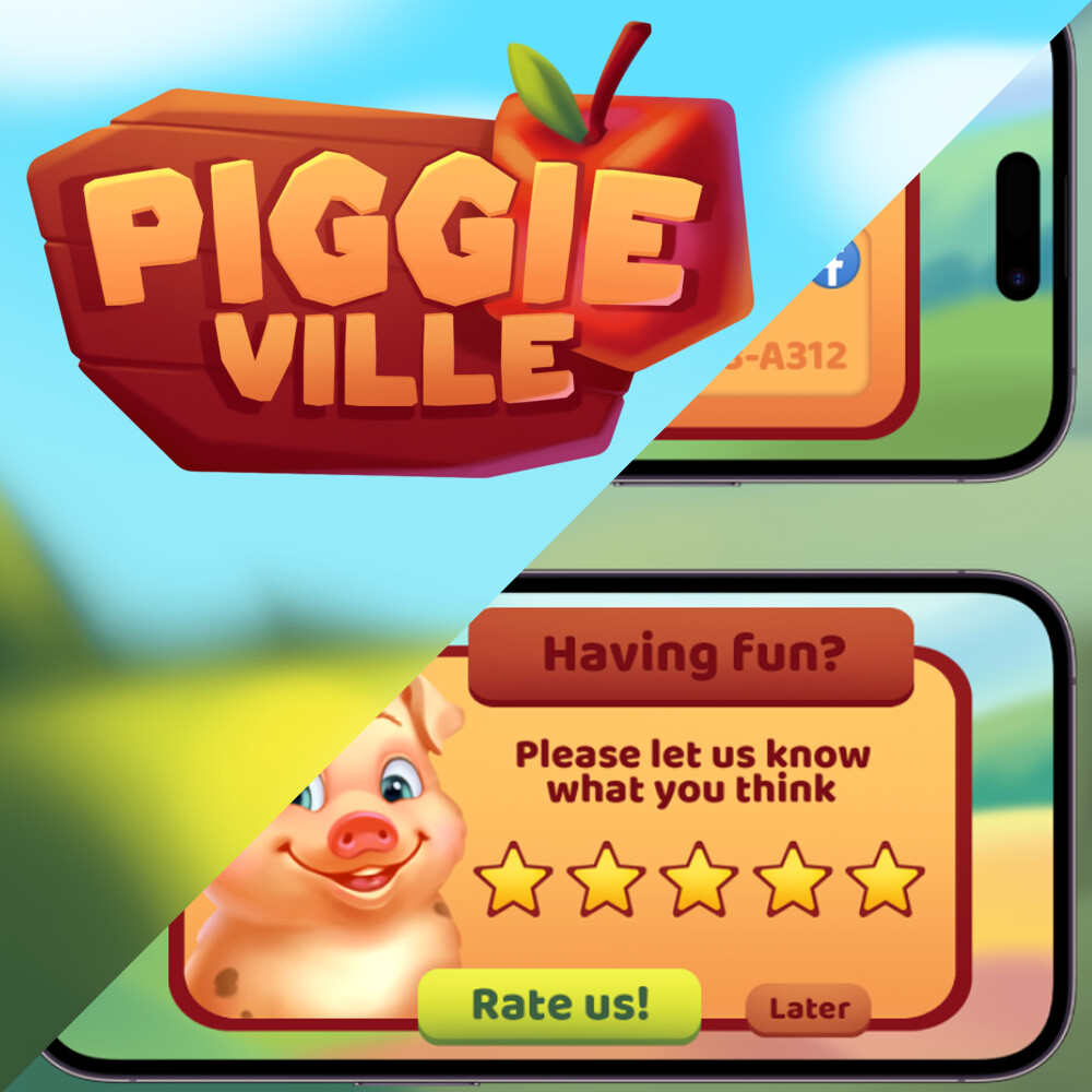 ArtStation - Casual game UI sample