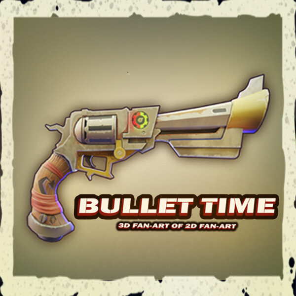 ArtStation - Bullet Time - 3D Fan-Art
