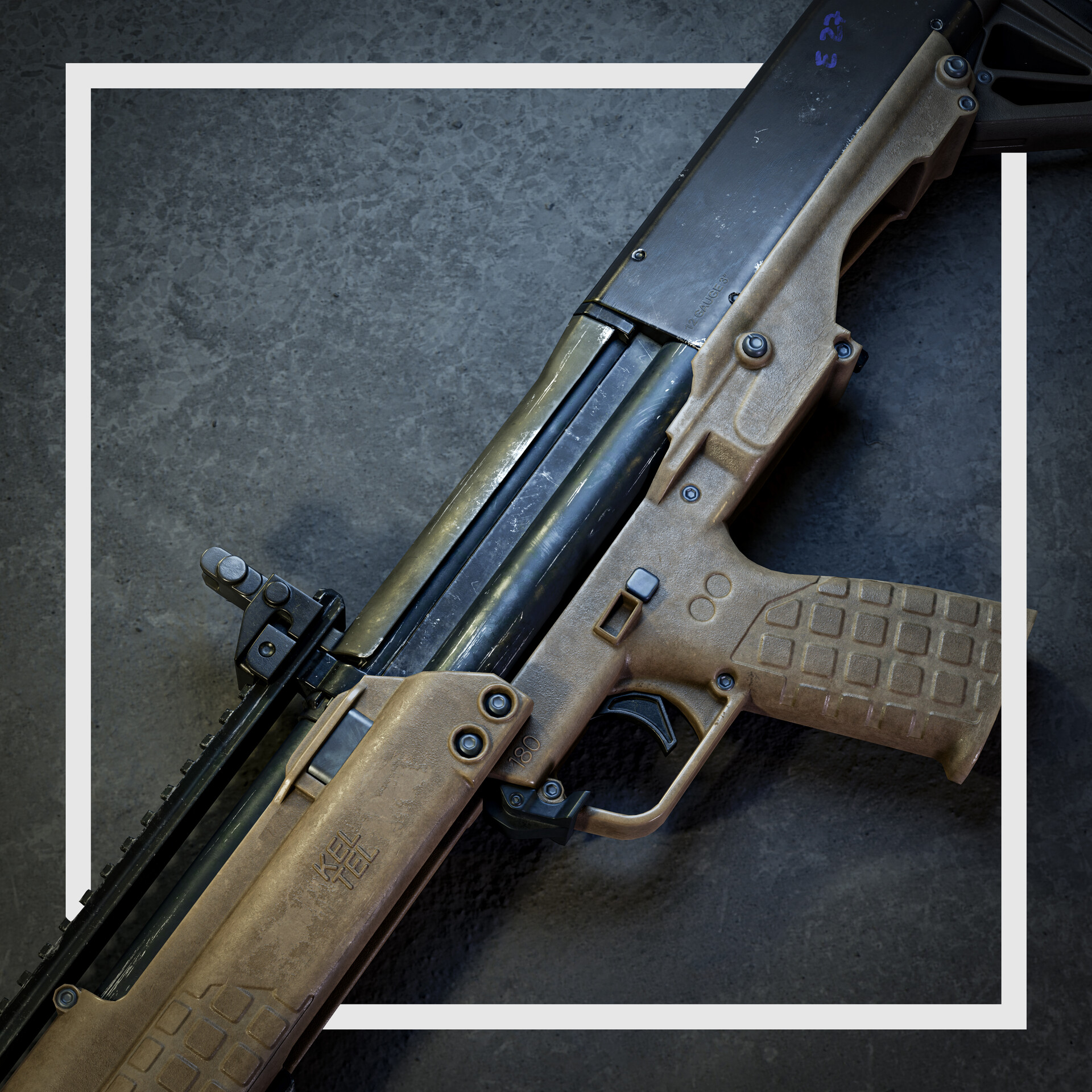 ArtStation - KSG Shotgun