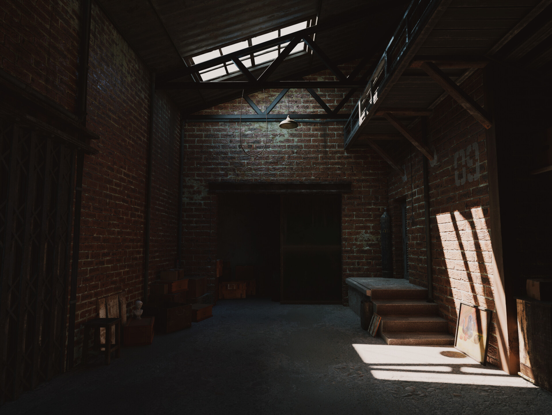 ArtStation - The Theater Backstage