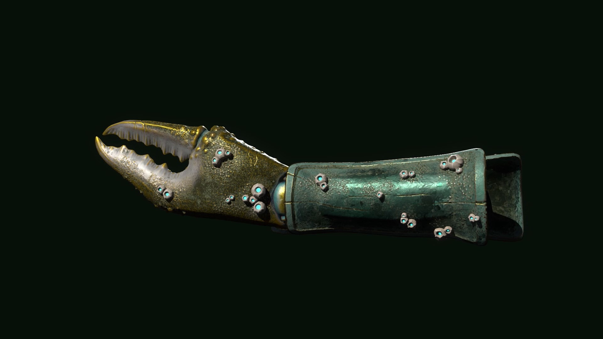 ArtStation - Crab God's Ancient Claw Prosthesis