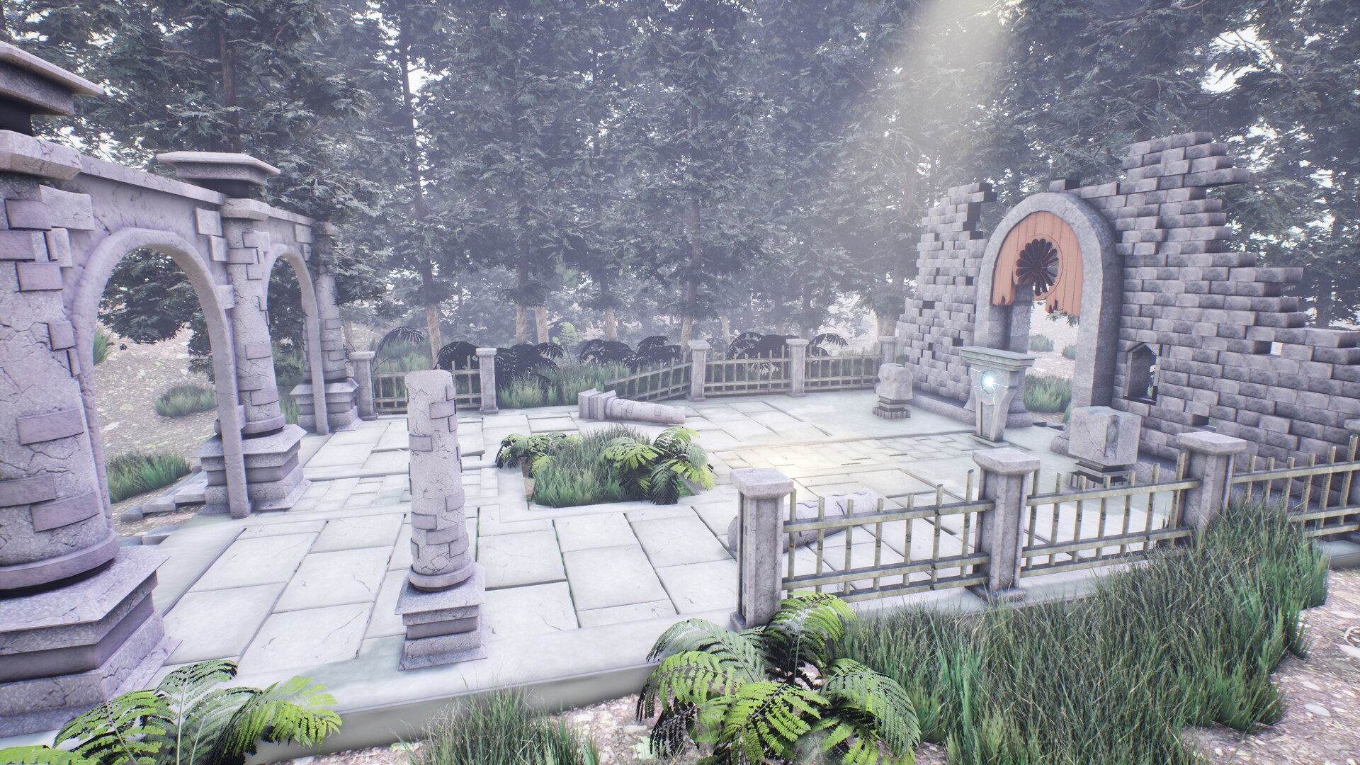 ArtStation - Medieval Fantasy Ruins, UE4