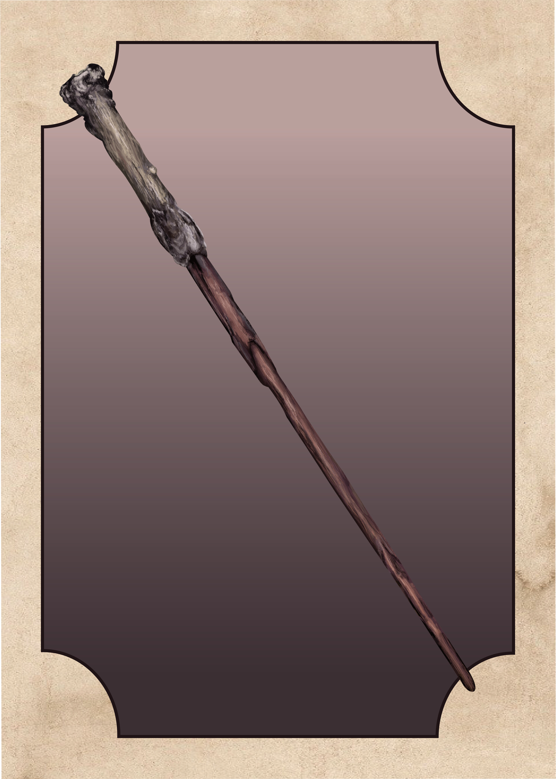 ArtStation - Harry Potter Wand Cards