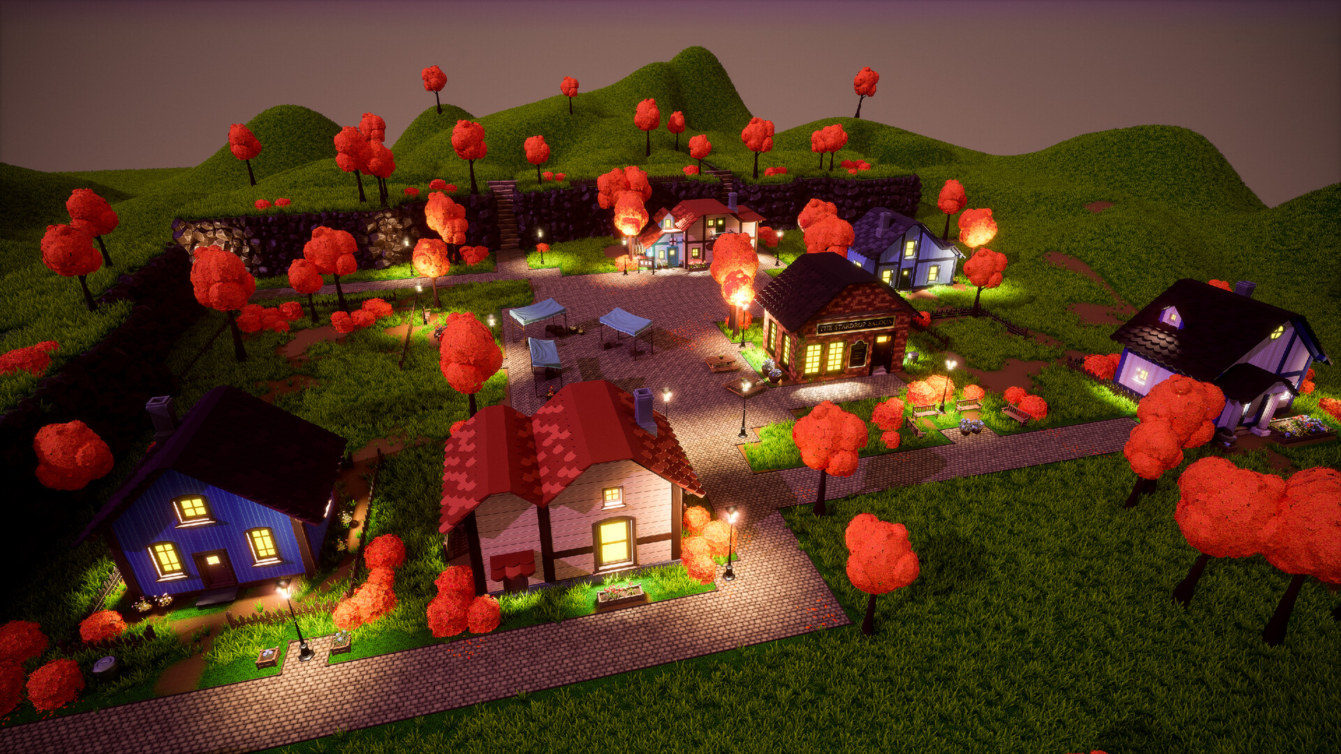 ArtStation - Stardew Valley 3D Scene