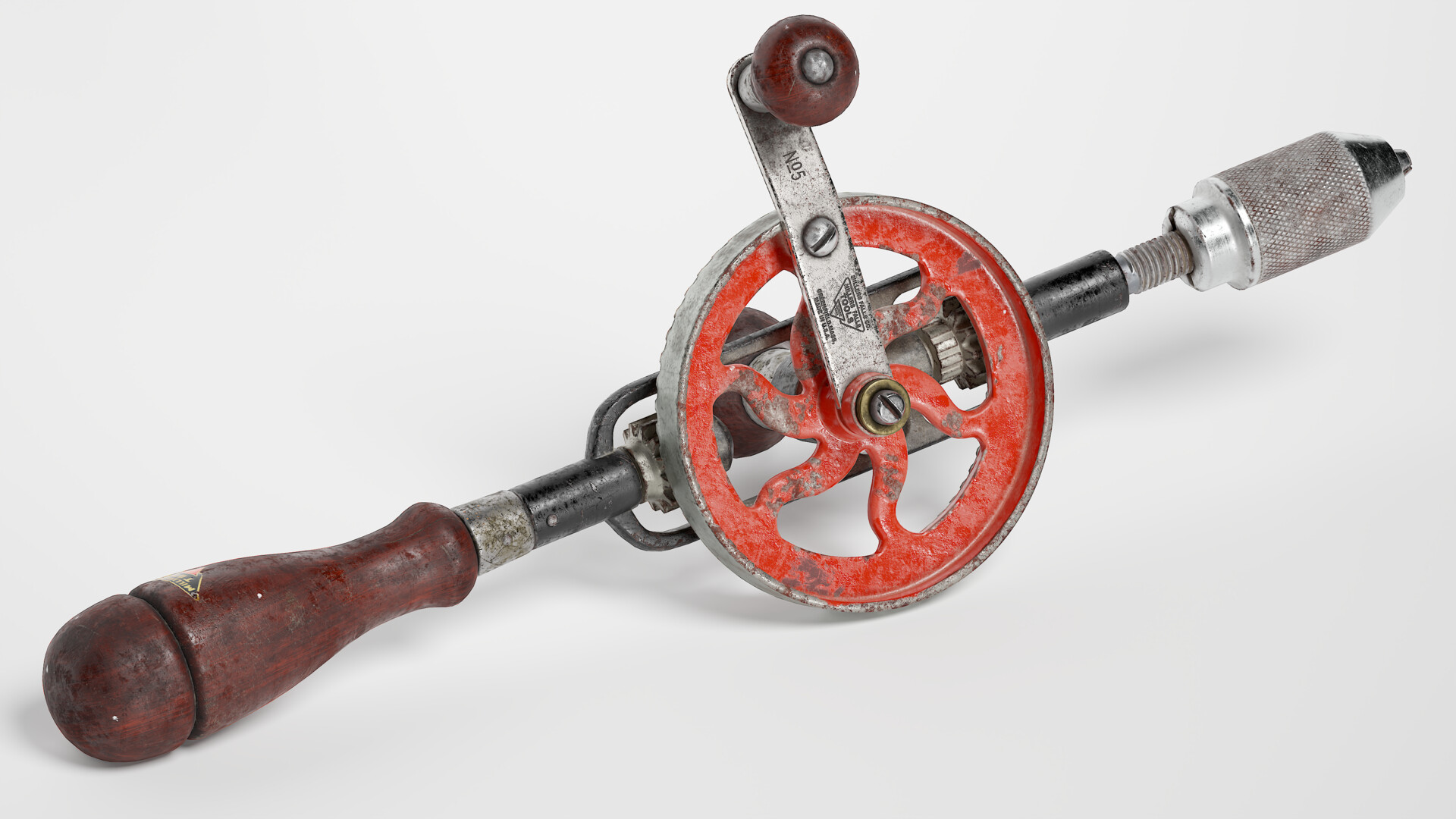 ArtStation - Vintage Hand Drill