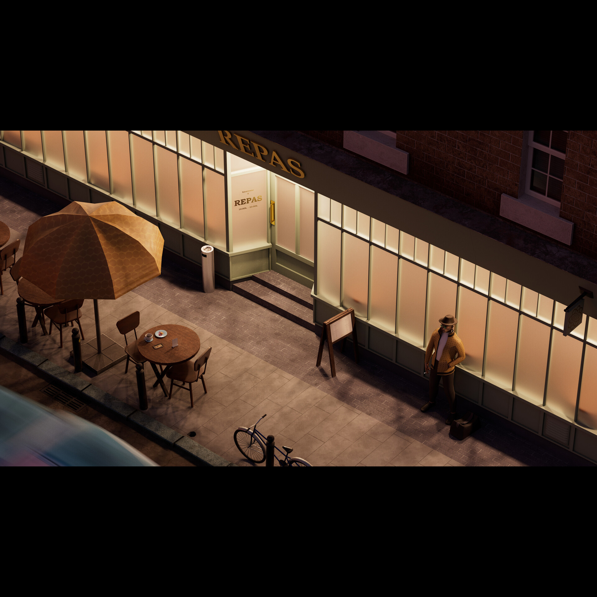 ArtStation - Evening scene