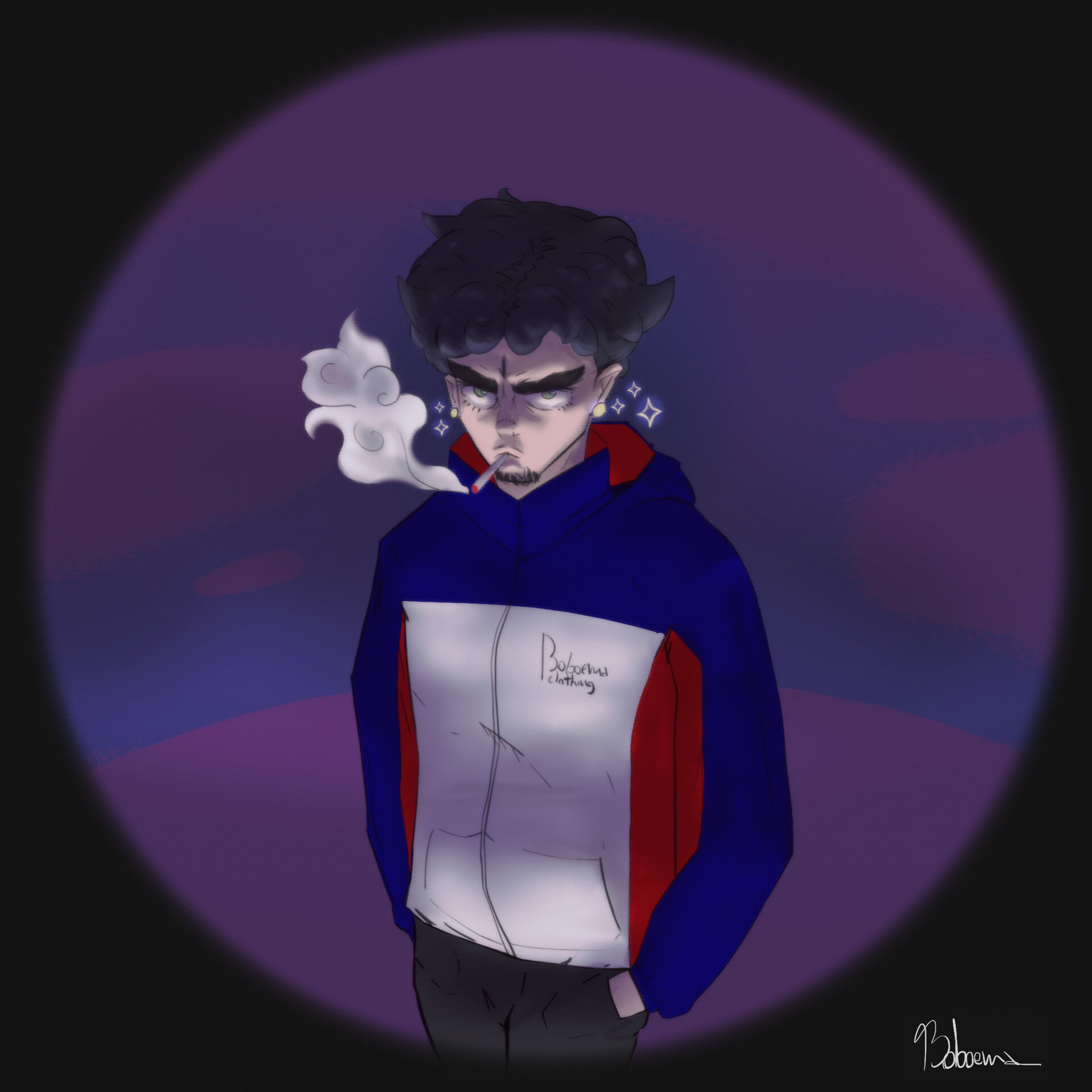 ArtStation - 2D character design portrait