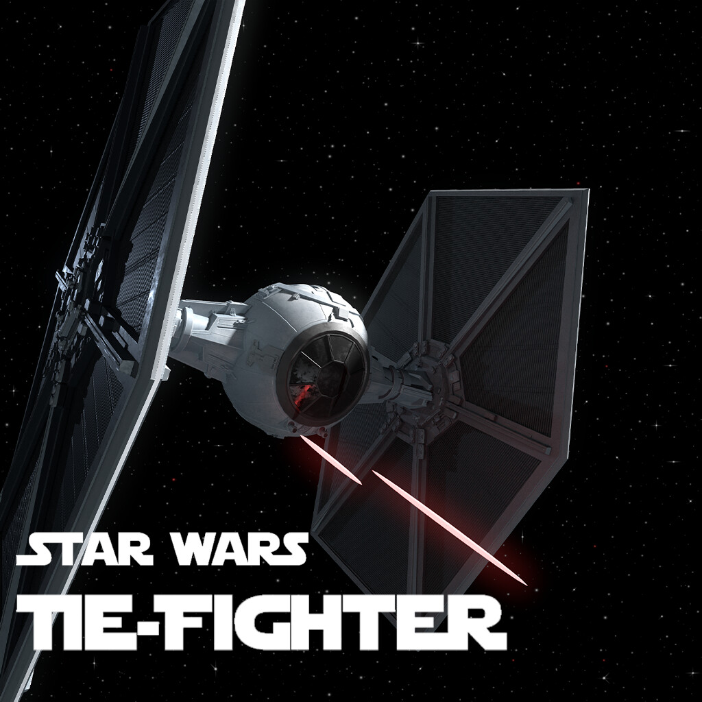 ArtStation - Star Wars Tie-Fighter