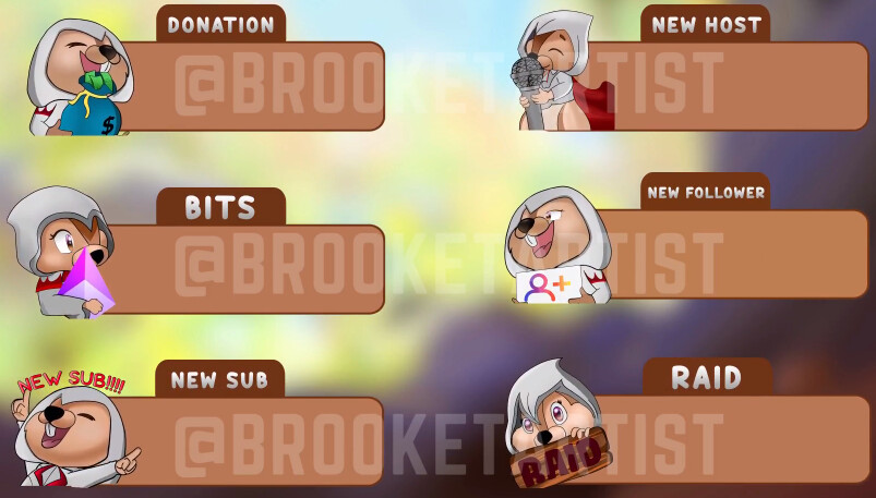 ArtStation - Custom Animated Alerts