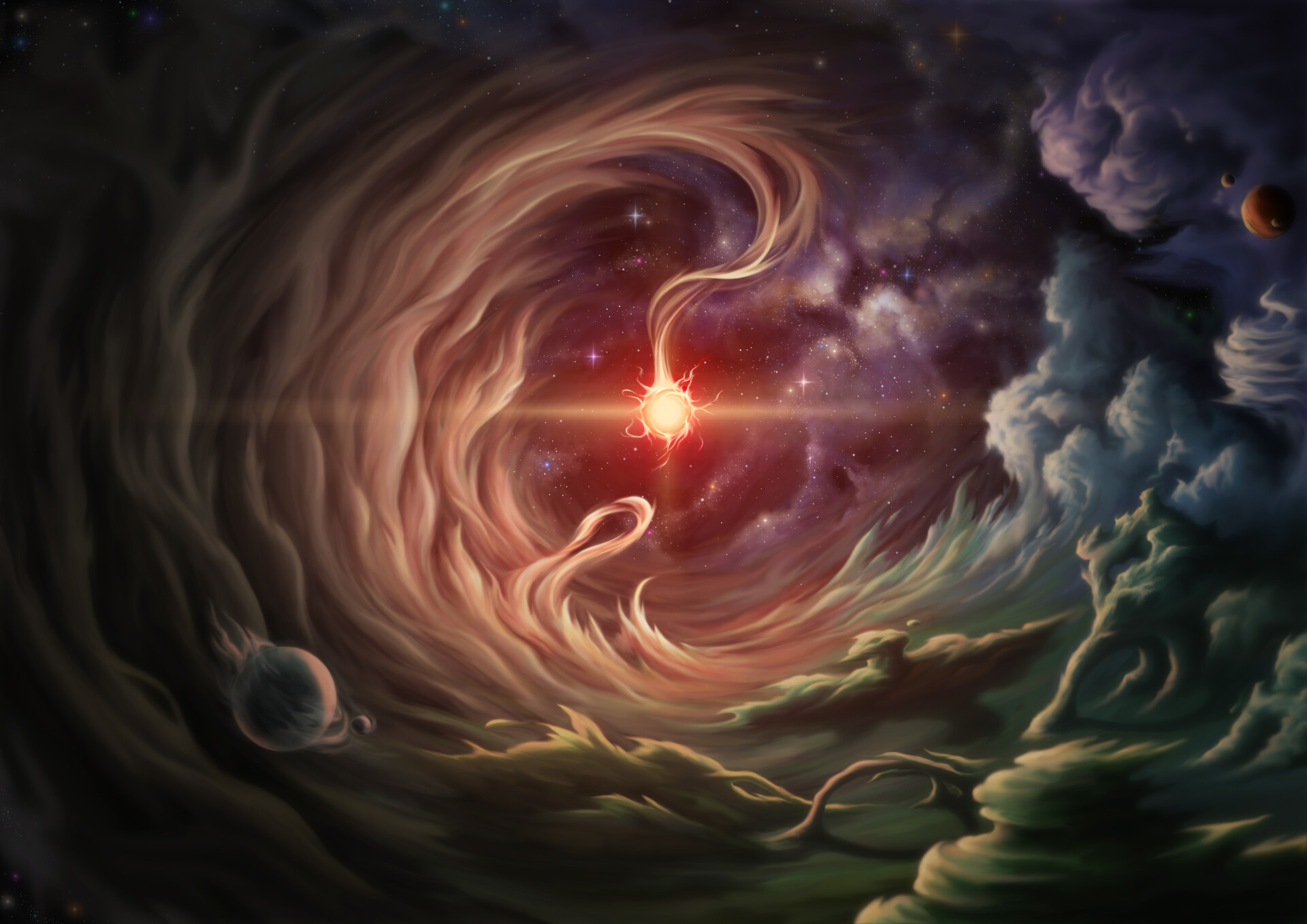 ArtStation - Cosmic Winds