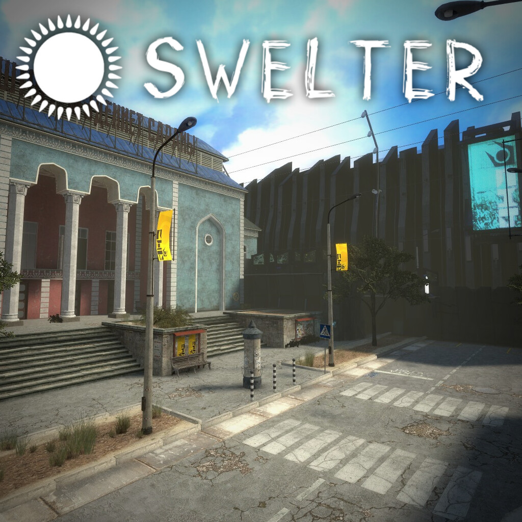 ArtStation - Post-Soviet Central Asia urban environment art for Swelter