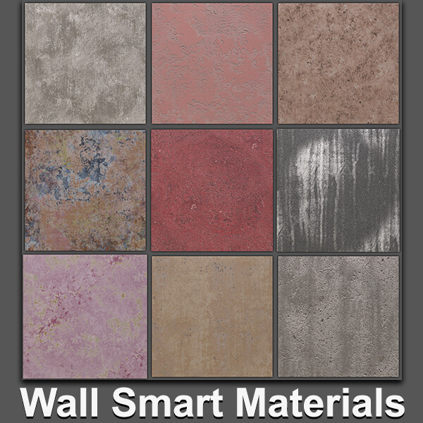 ArtStation - Wall Smart Materials (spsm)