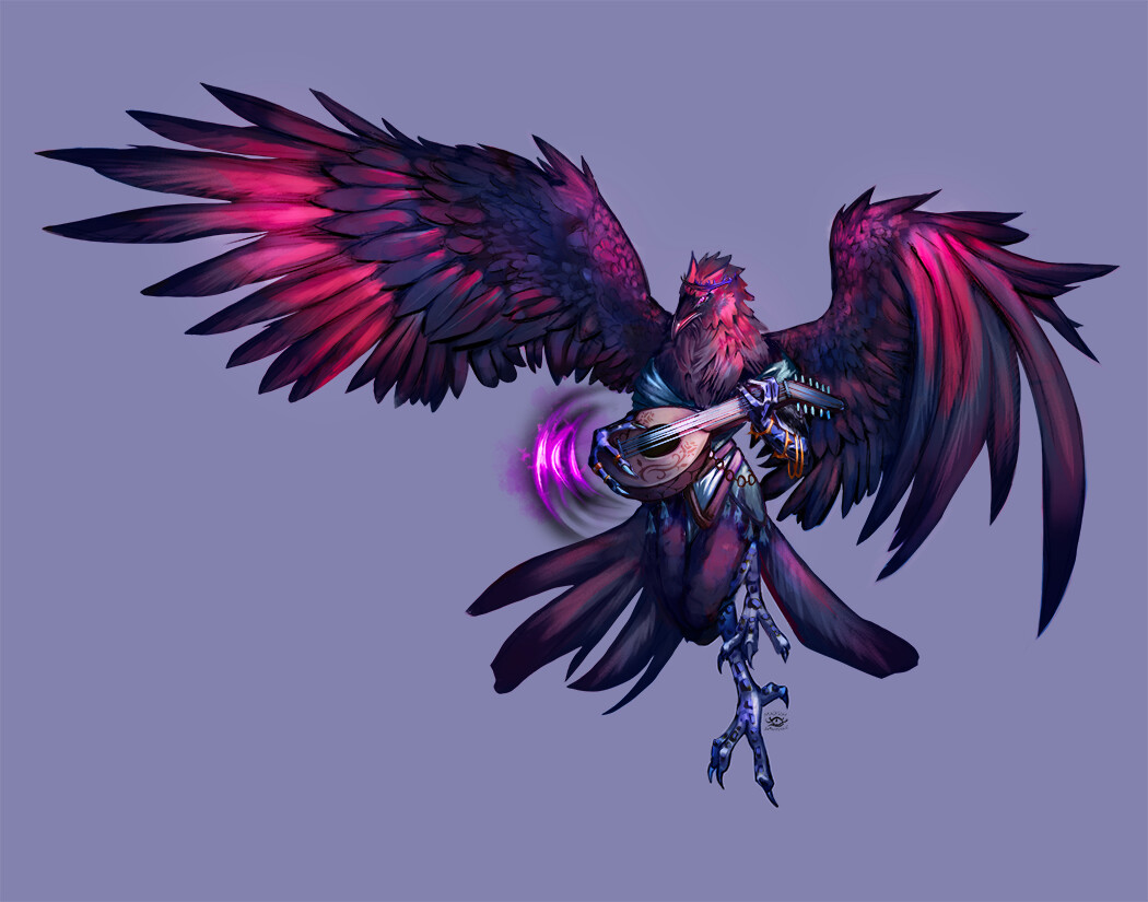 ArtStation - DND Aarakocra Commission