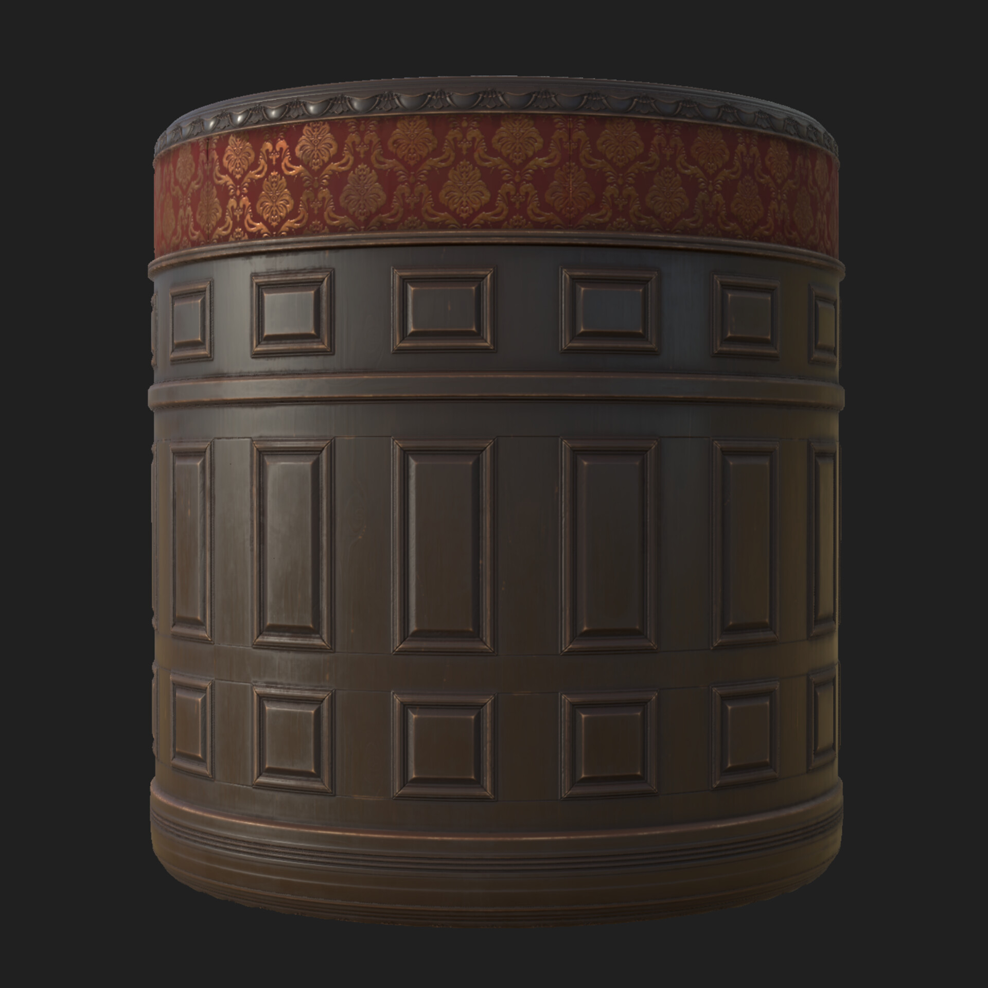 ArtStation - Stylized Wooden Wall