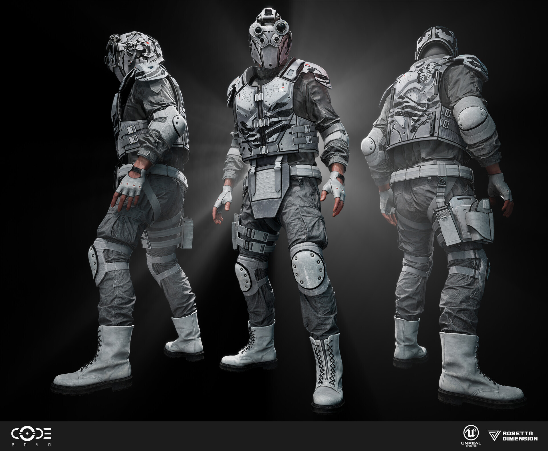 ArtStation - CODE2040/白兵套裝