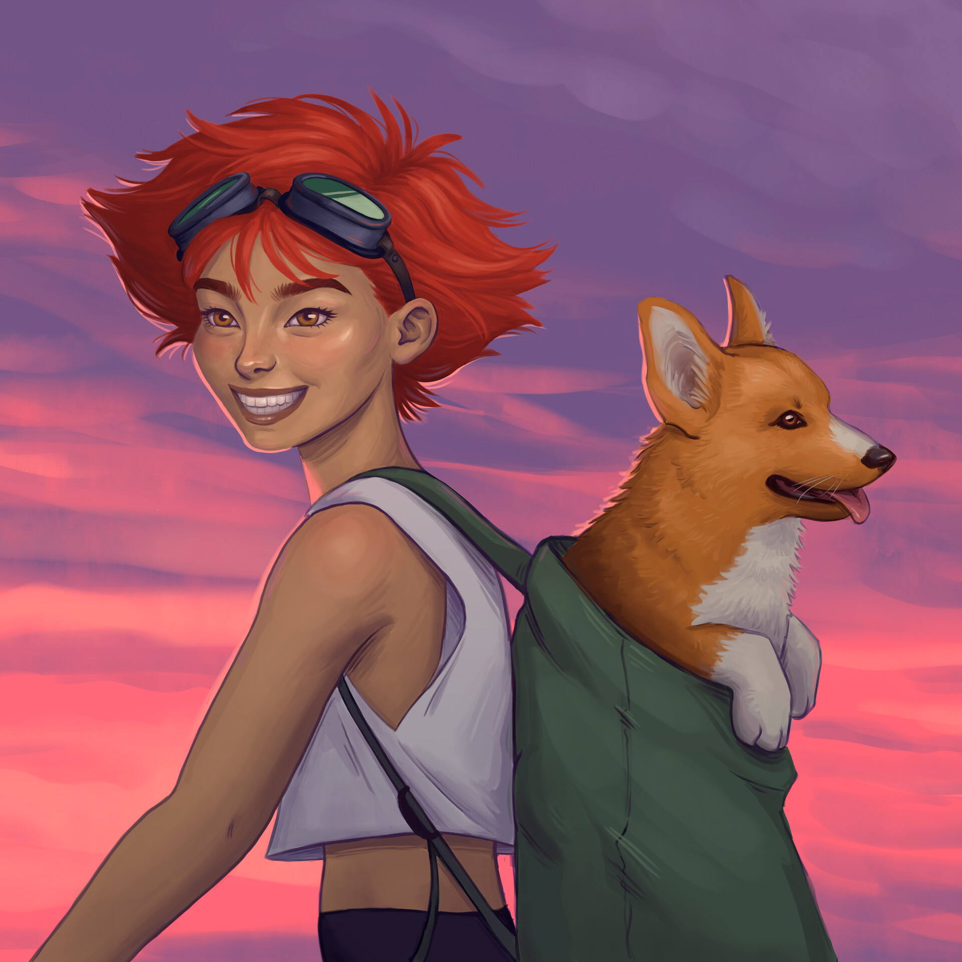 ArtStation - Ed and Ein