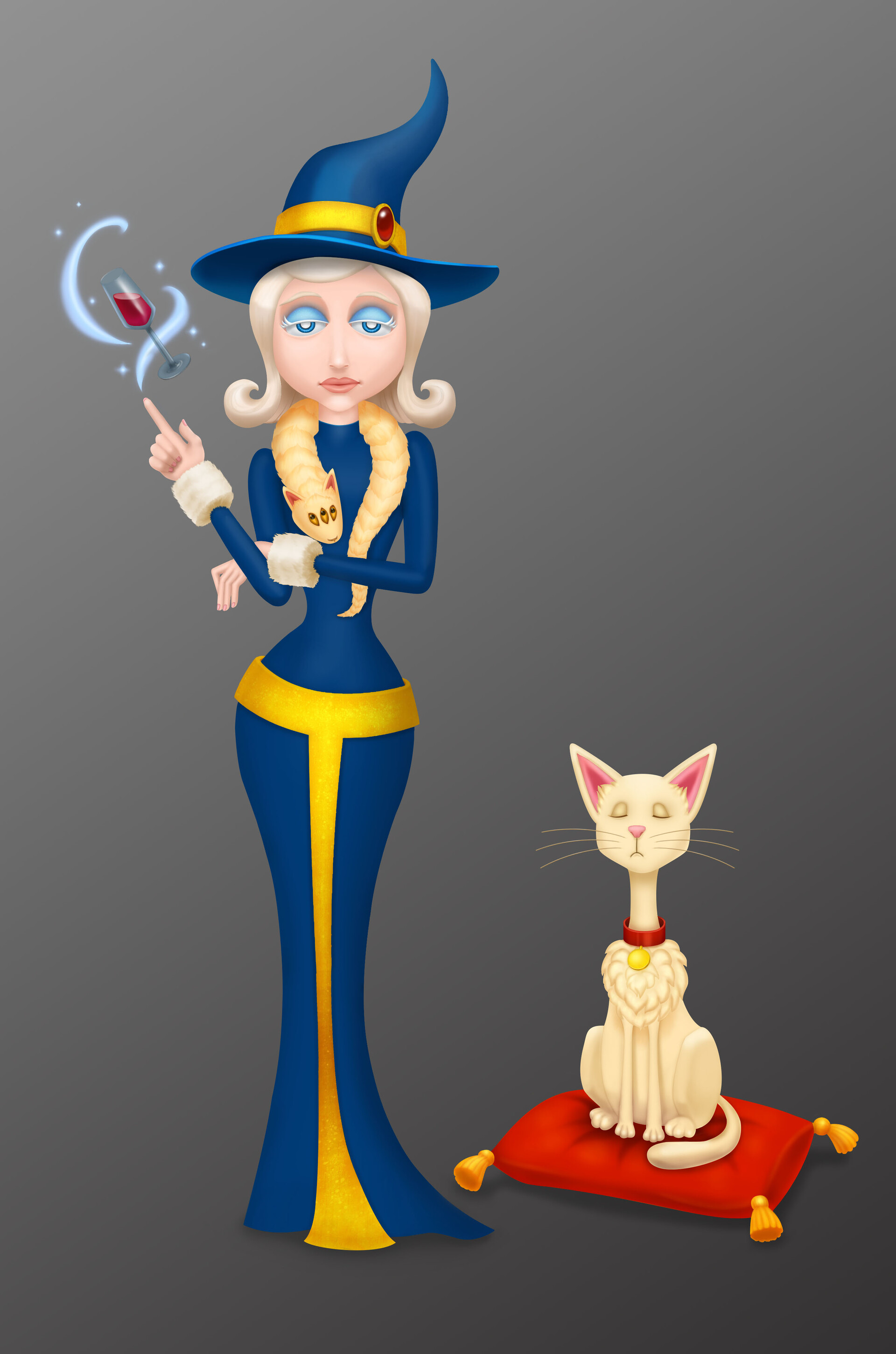 ArtStation - Socialite witch