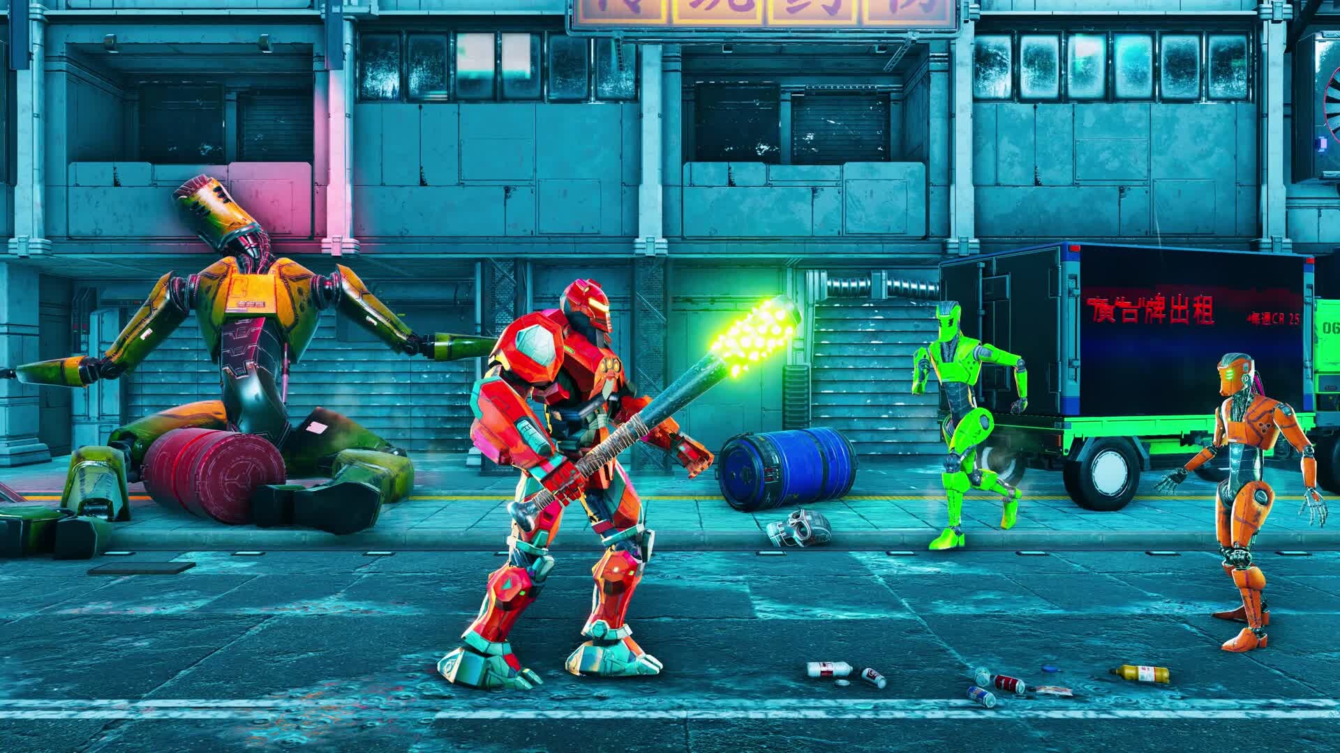 ArtStation - Real Robot Fighting Steel Game