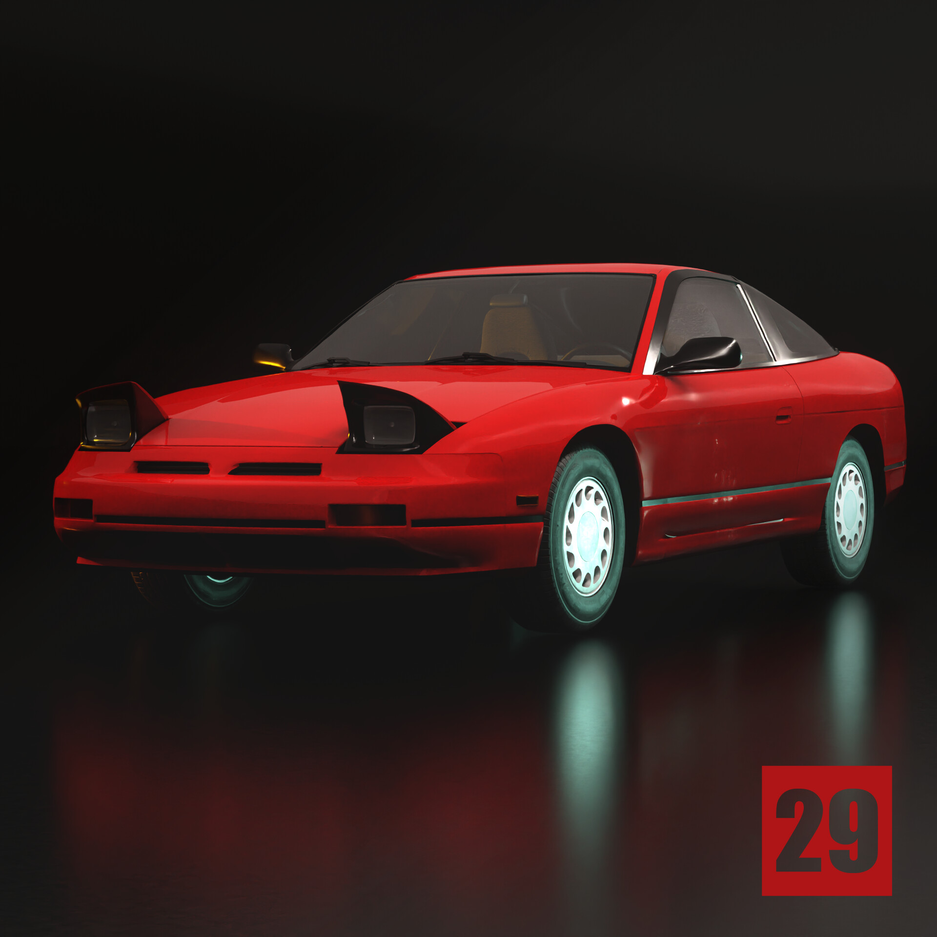 ArtStation - 1989 Nissan 240SX