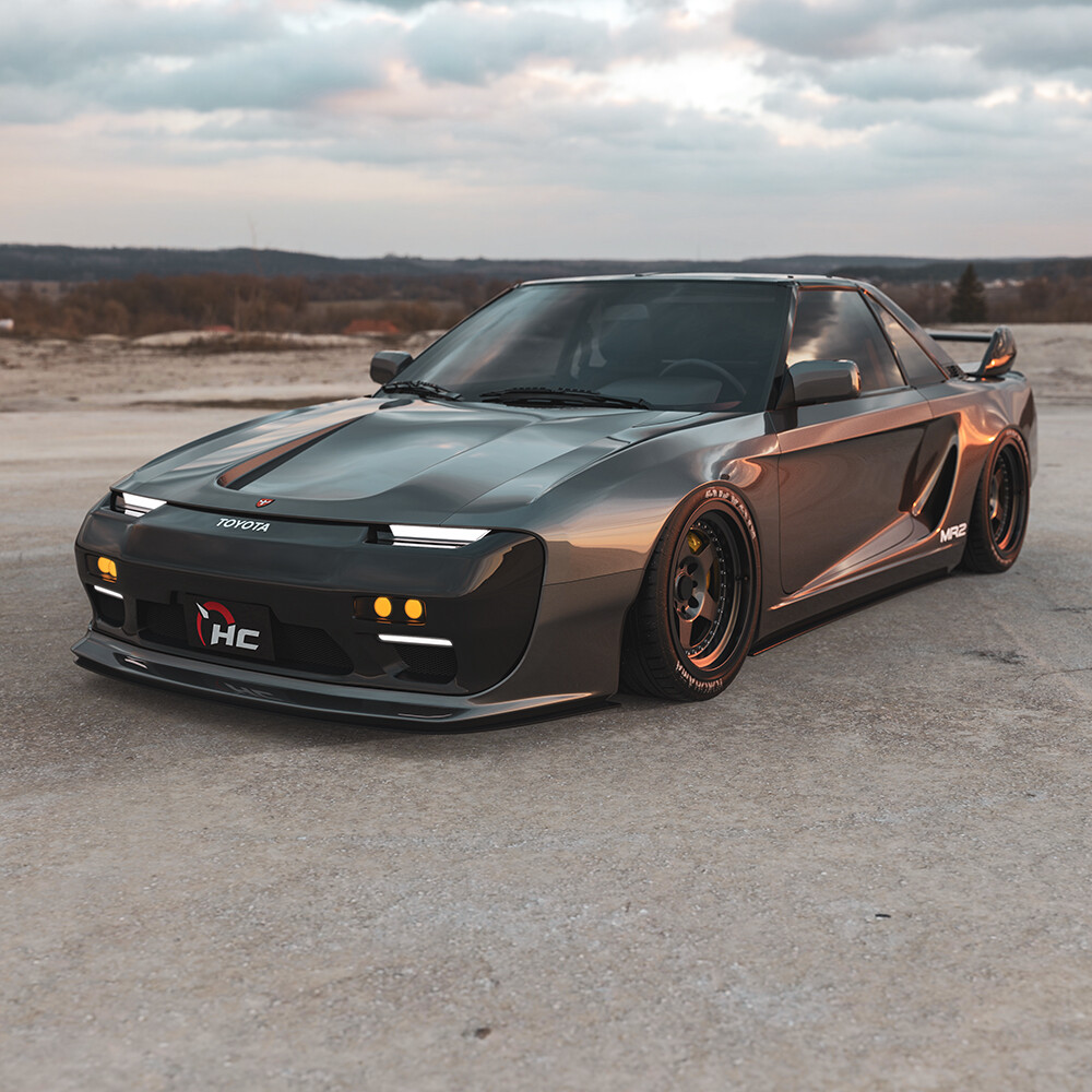 ArtStation - 1985 Toyota MR2