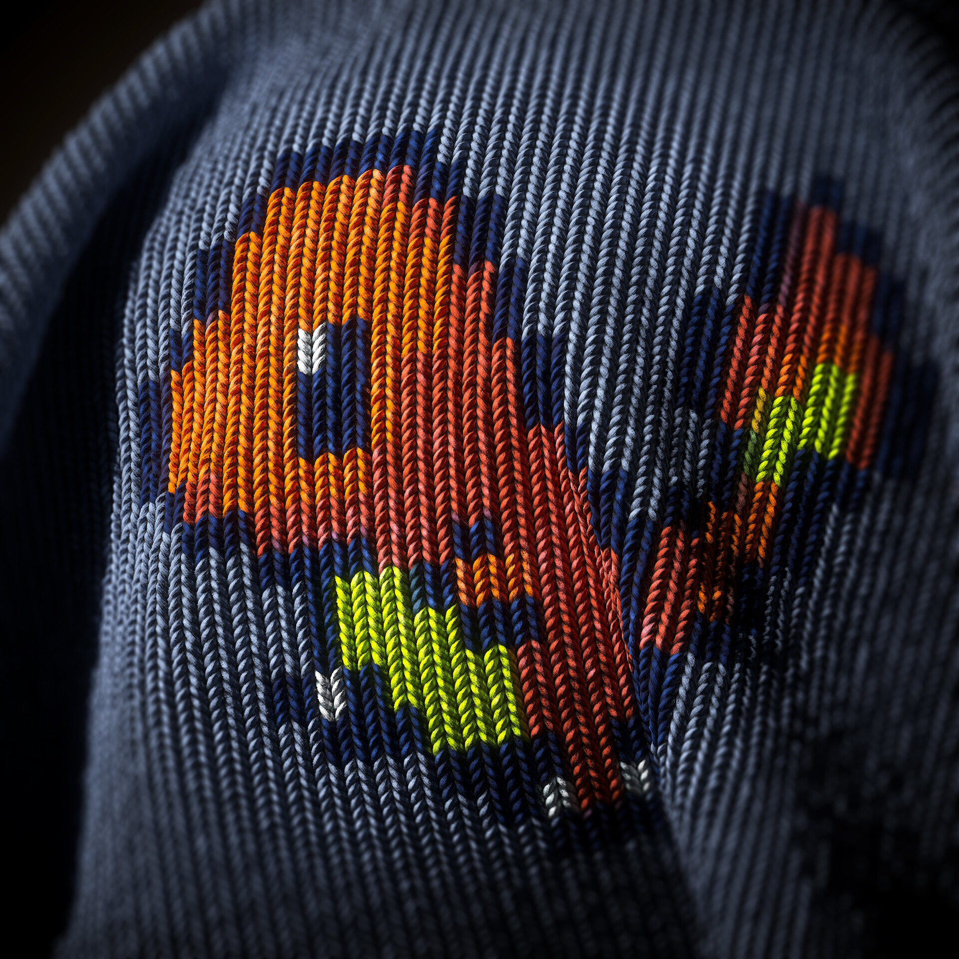 ArtStation - Knitted Wool - Substance Designer