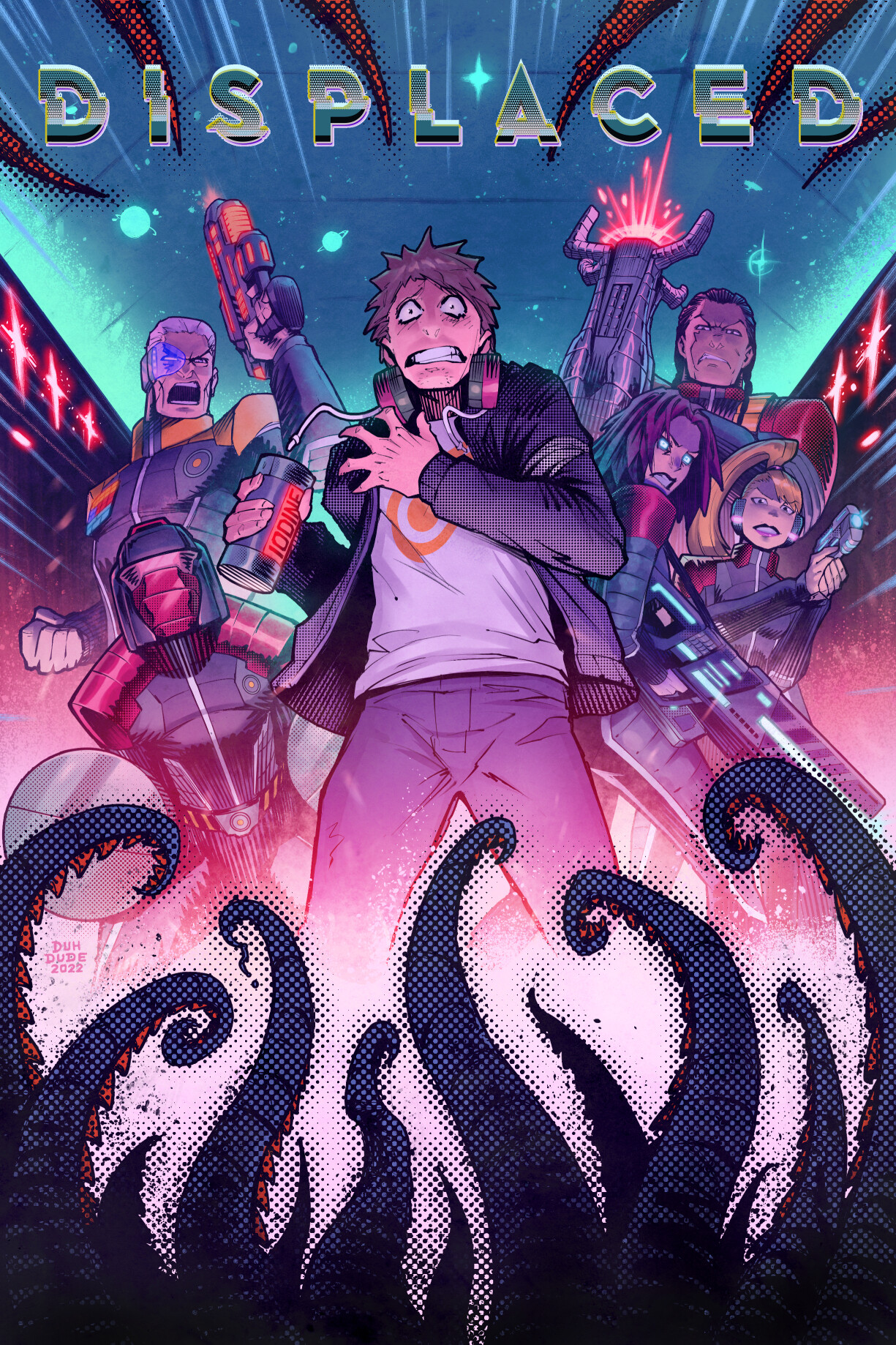 ArtStation - Displaced Comic Issue 1