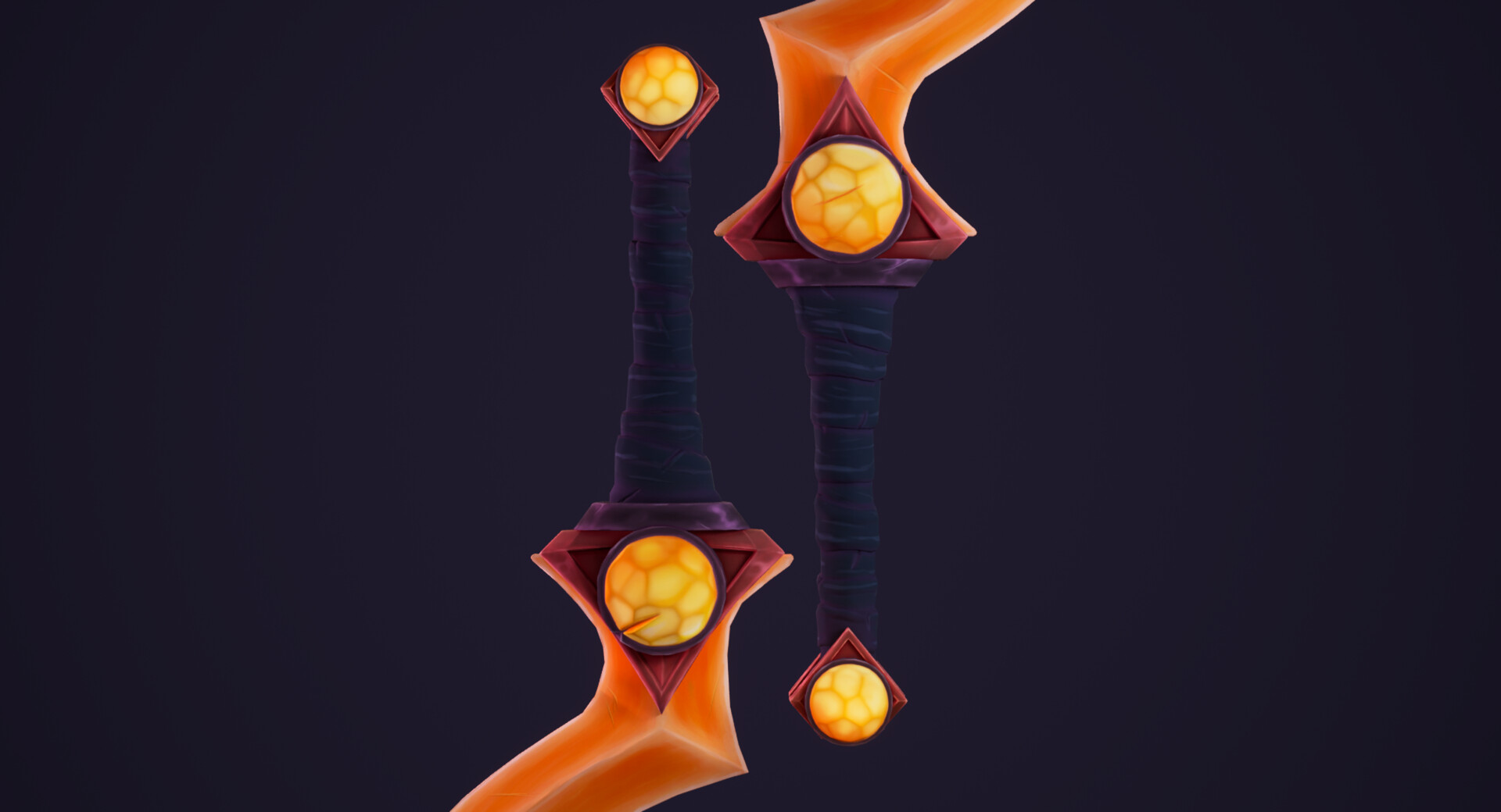 ArtStation - Sickle of the Harvest Moon - Weapon Design