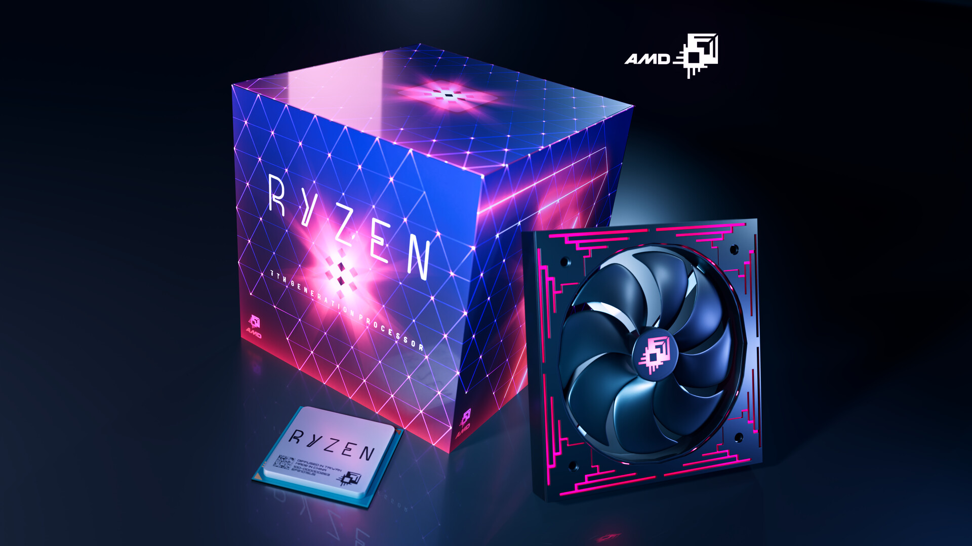 ArtStation - AMD Rebranding Project