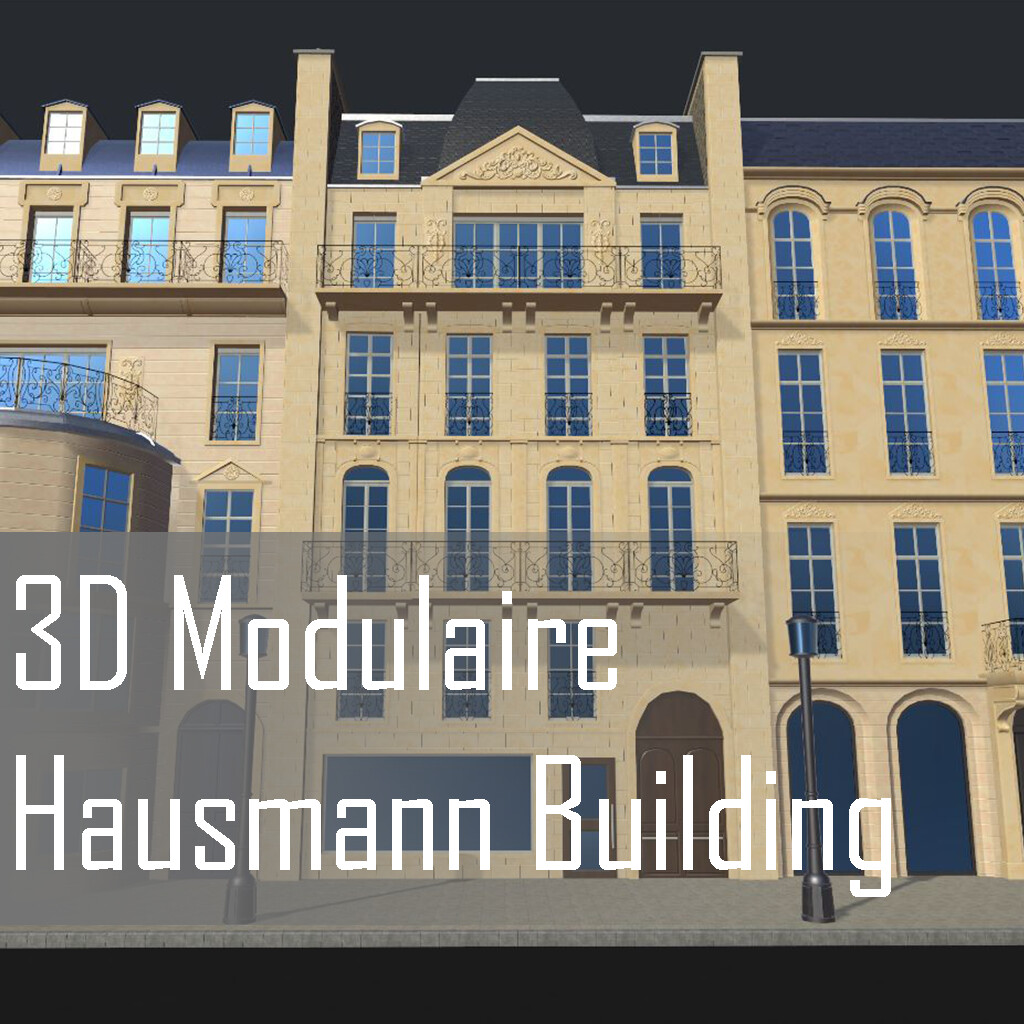 ArtStation - Haussmann Building