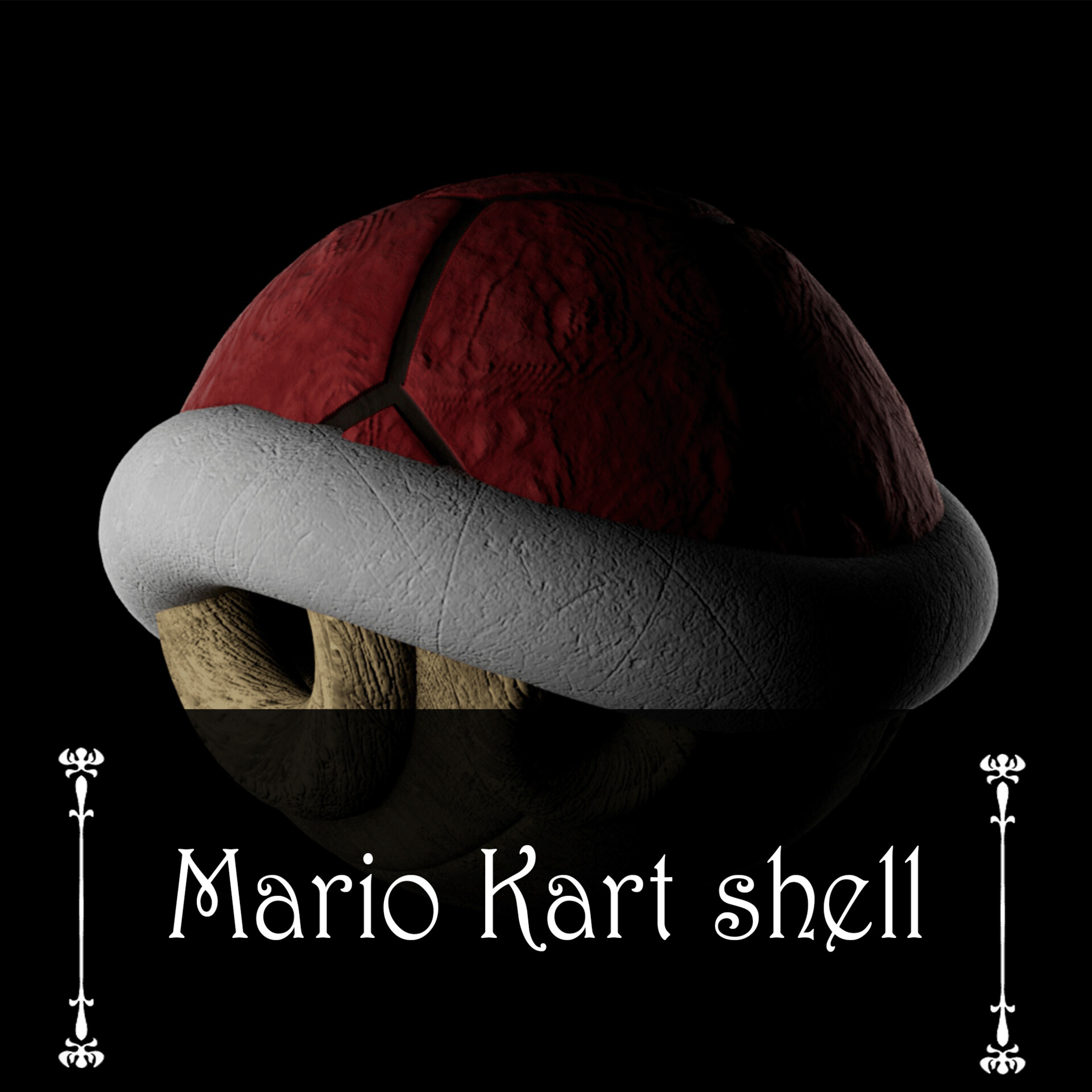 ArtStation - Mario kart shell