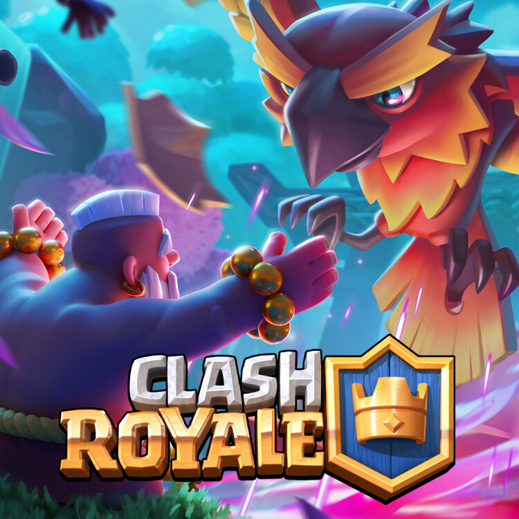 ArtStation - Clash Royale Key Art | Phoenix