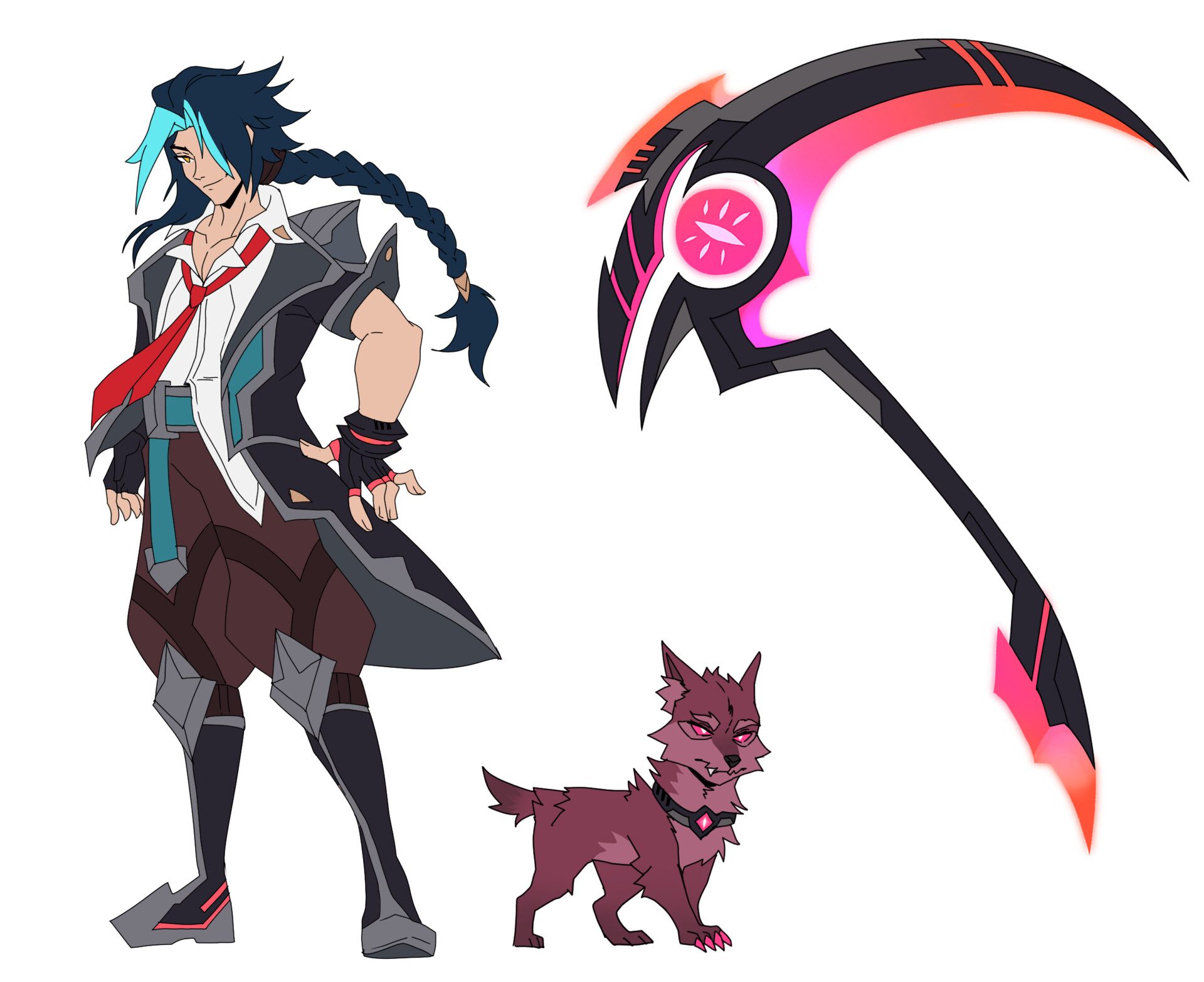 ArtStation - Fan Concept — Battle Academia Kayn and Rhaast