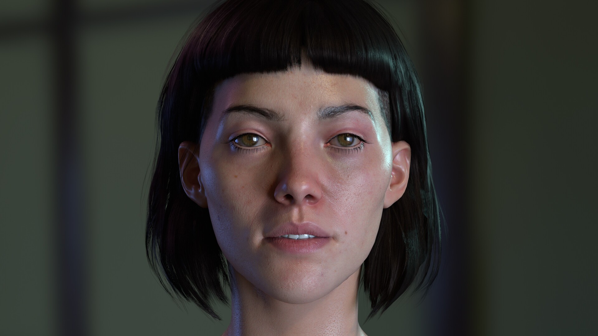 ArtStation - Face Texturing Practice