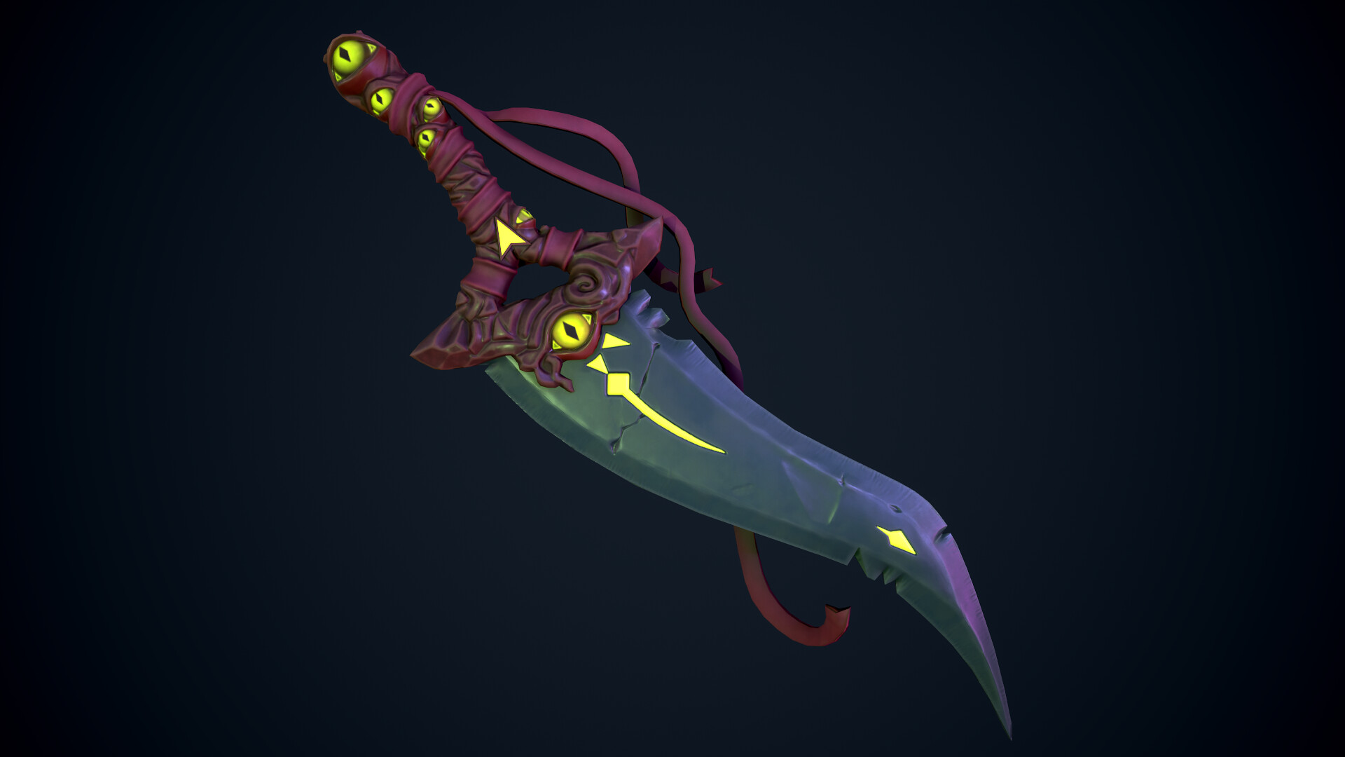 ArtStation - Stylized Dagger