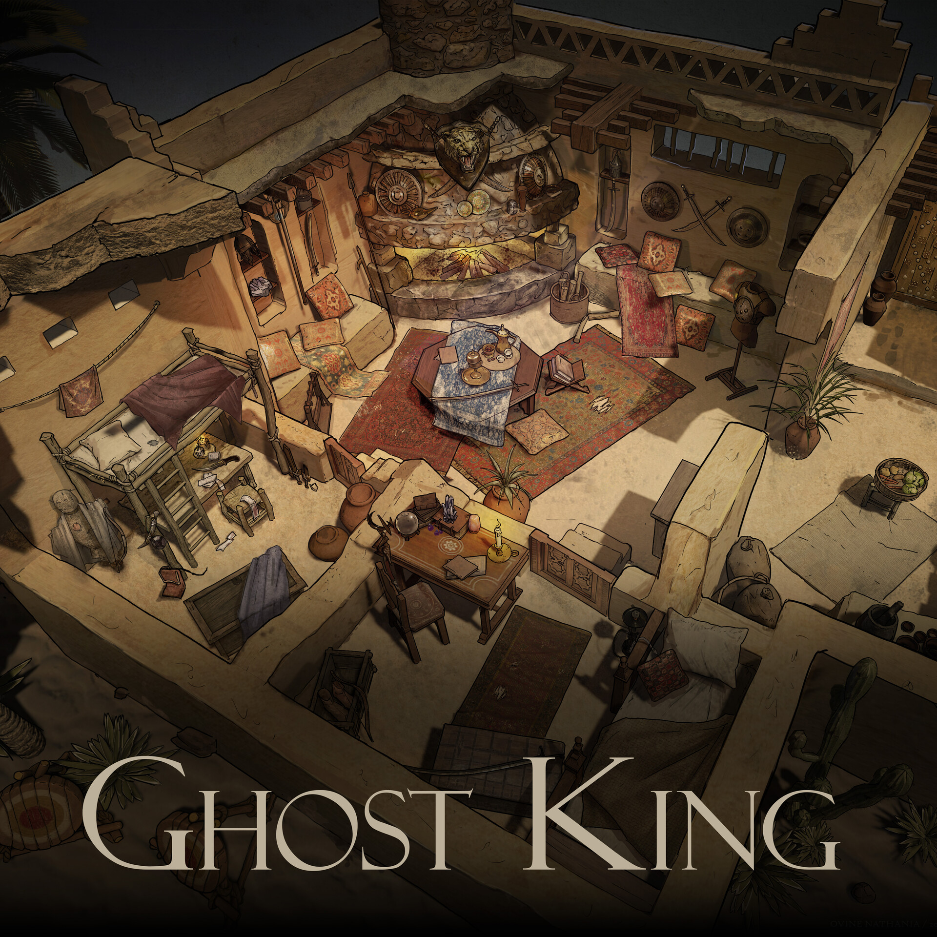 ArtStation - Culain's Cabin - Ghost King