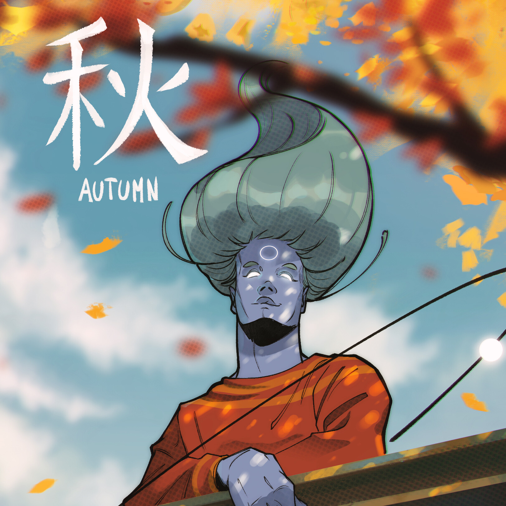 ArtStation - Autumn - Eclipse - Personal OC Project