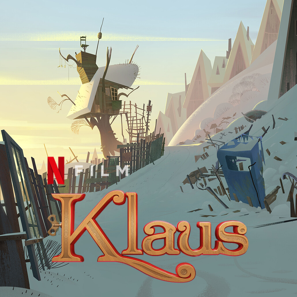 ArtStation - 2019 Netflix Klaus / 2d Backgrounds