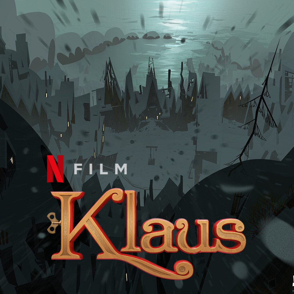 ArtStation - 2019 Netflix Klaus / 2d Backgrounds